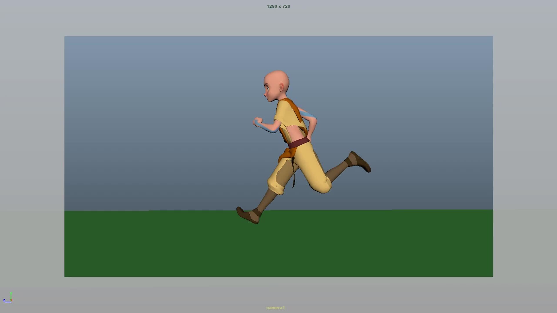 ArtStation - run cycle.