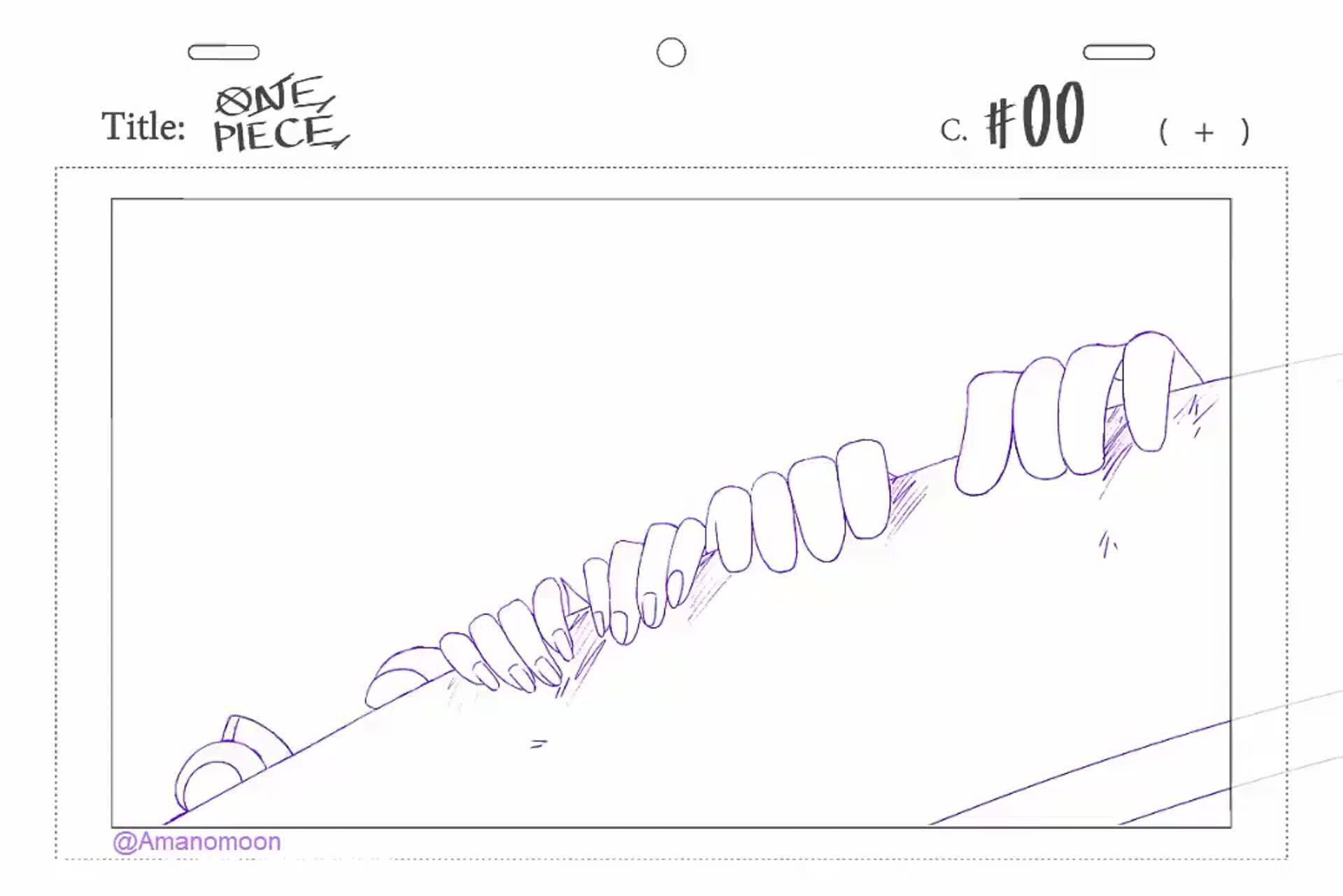 ArtStation - Genga Animation One Piece