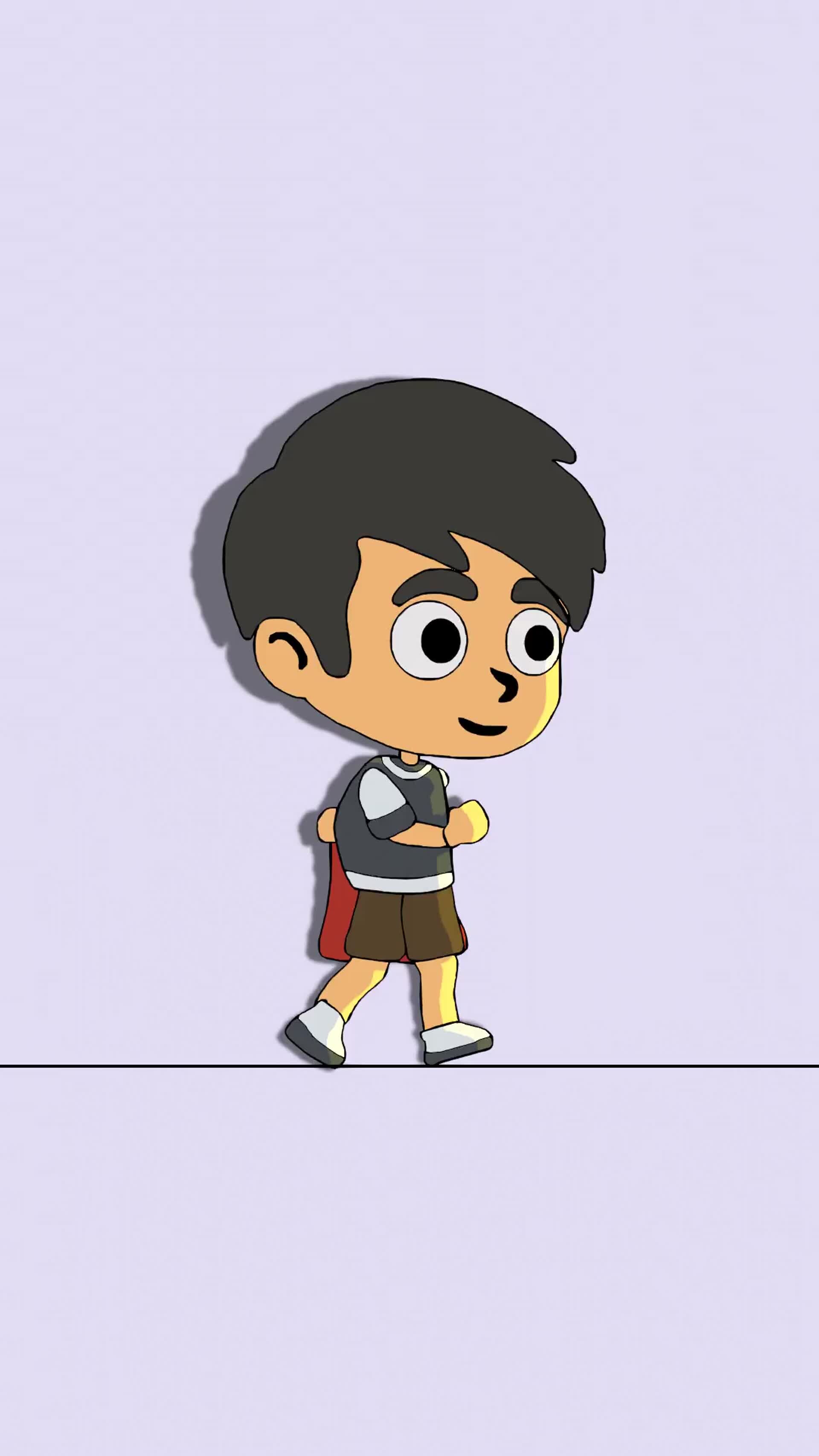 ArtStation - walk animation 2d