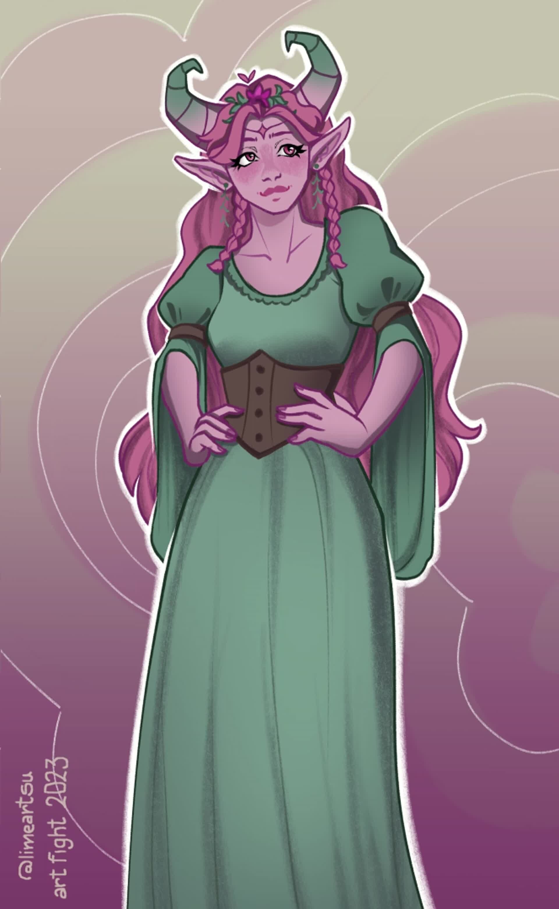 ArtStation - Elaine (Art Fight 2023)