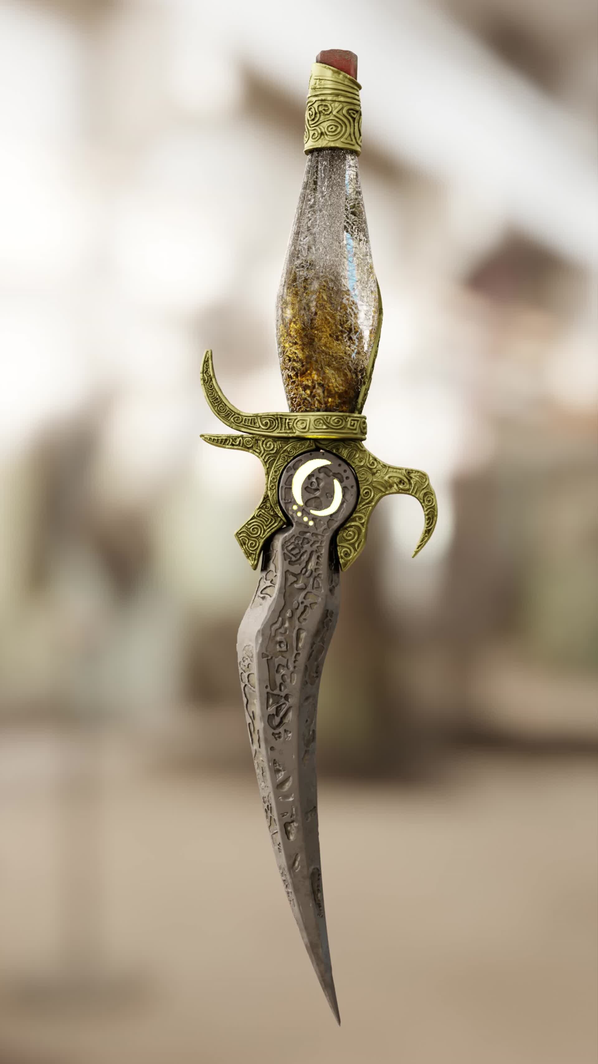 ArtStation - Prince of persia Sands of time dagger