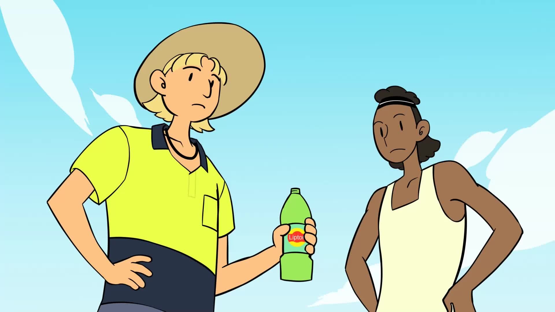 ArtStation - Lipton Iced Tea - Mock Advertisement