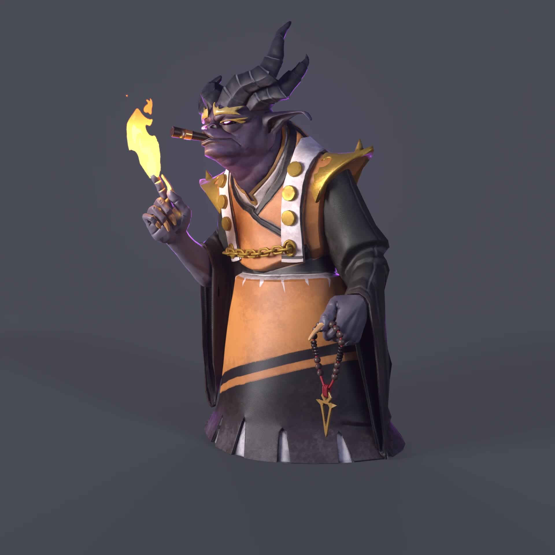 ArtStation - Smoker Demon