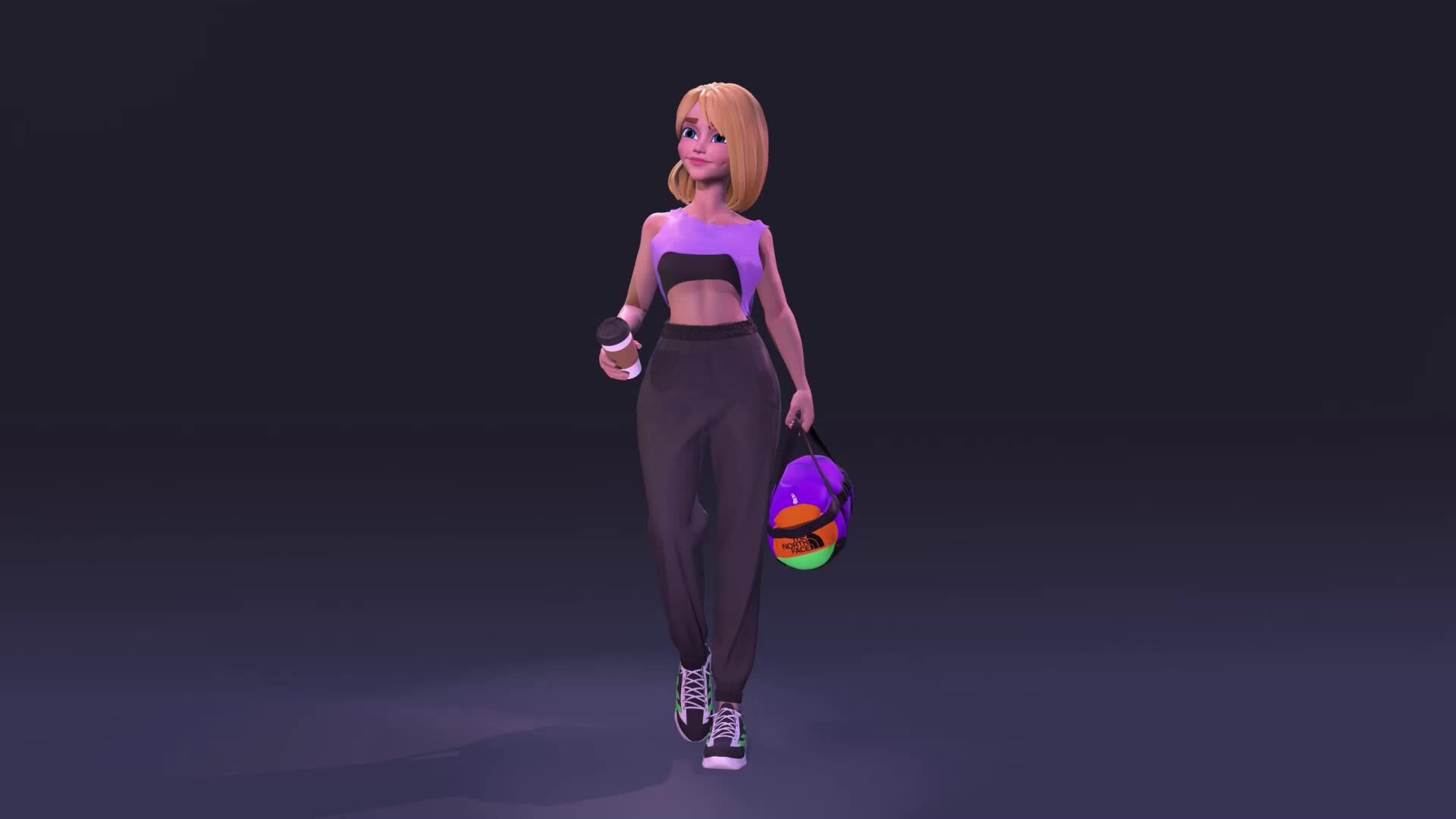 ArtStation - Gym girl