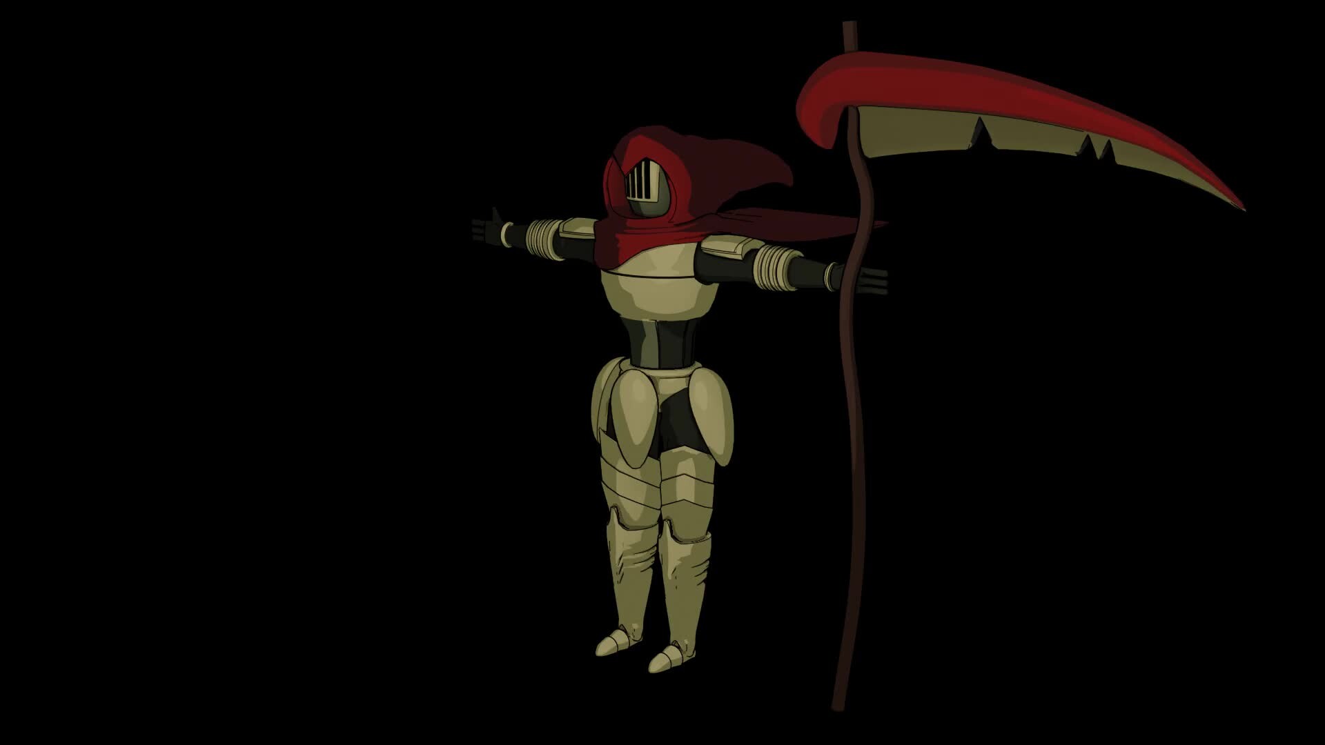 ArtStation - Specter Knight from Shovel Knight