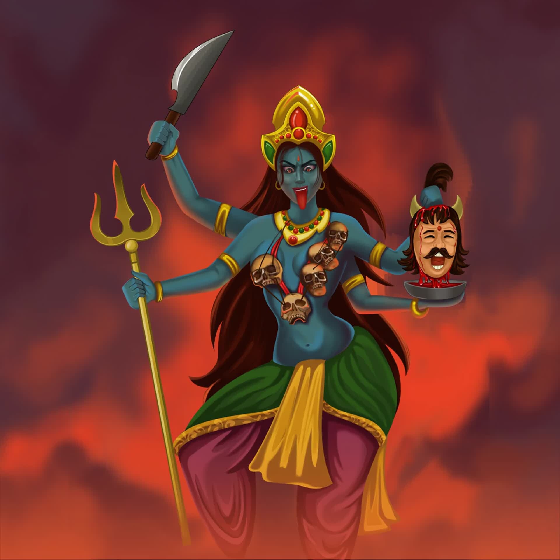 ArtStation - Goddess Kaali