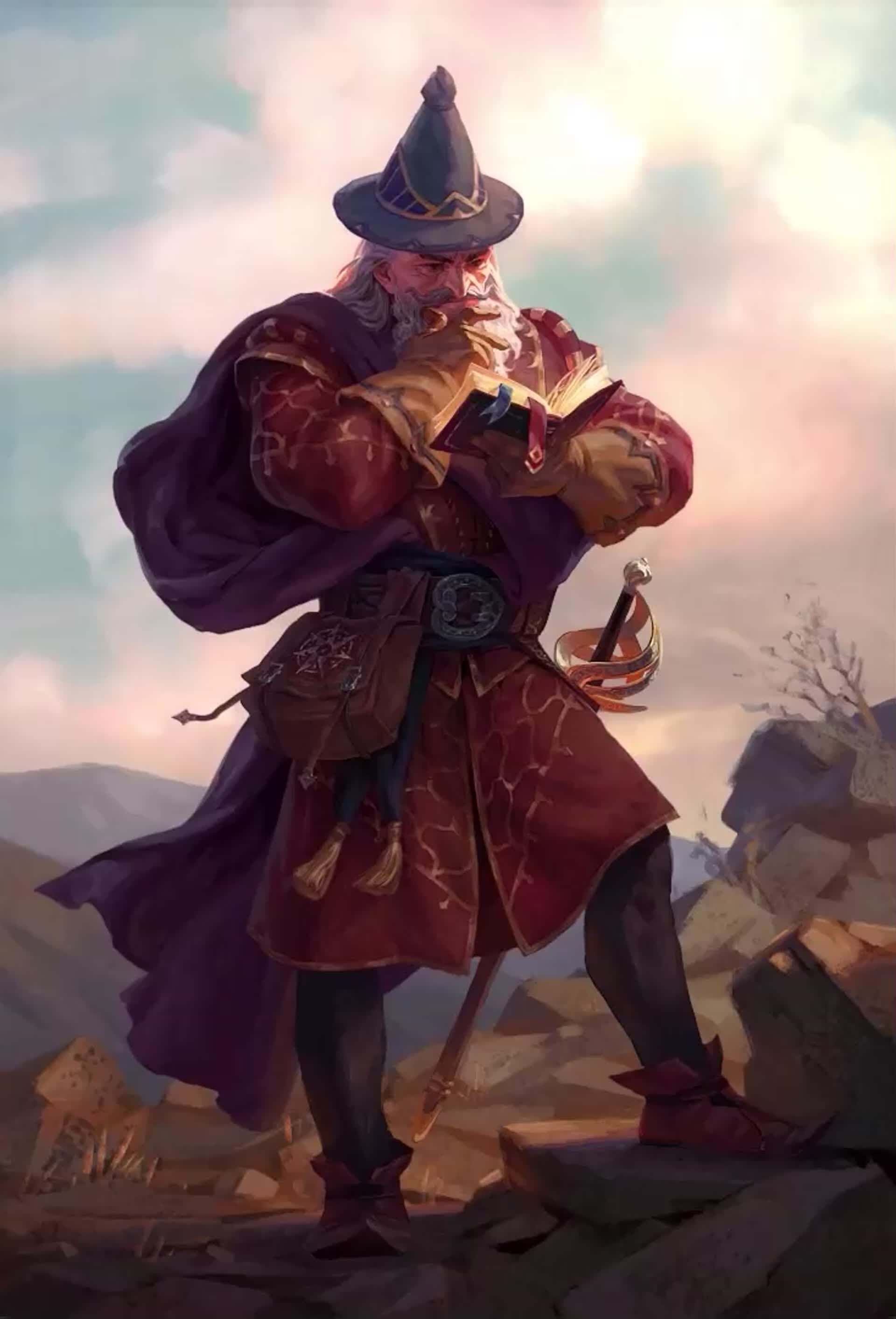 ArtStation - Pathfinder portraits (fan animated)