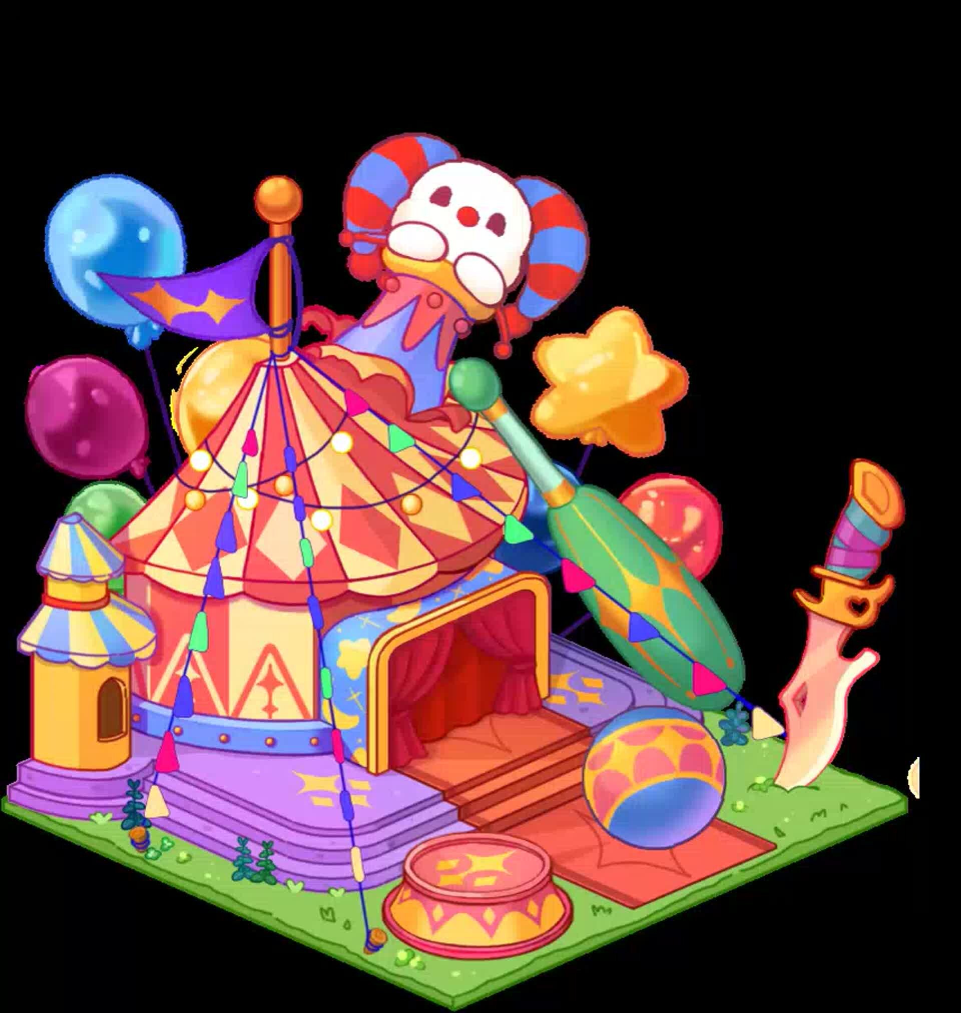 ArtStation - DVARENA_building Circus