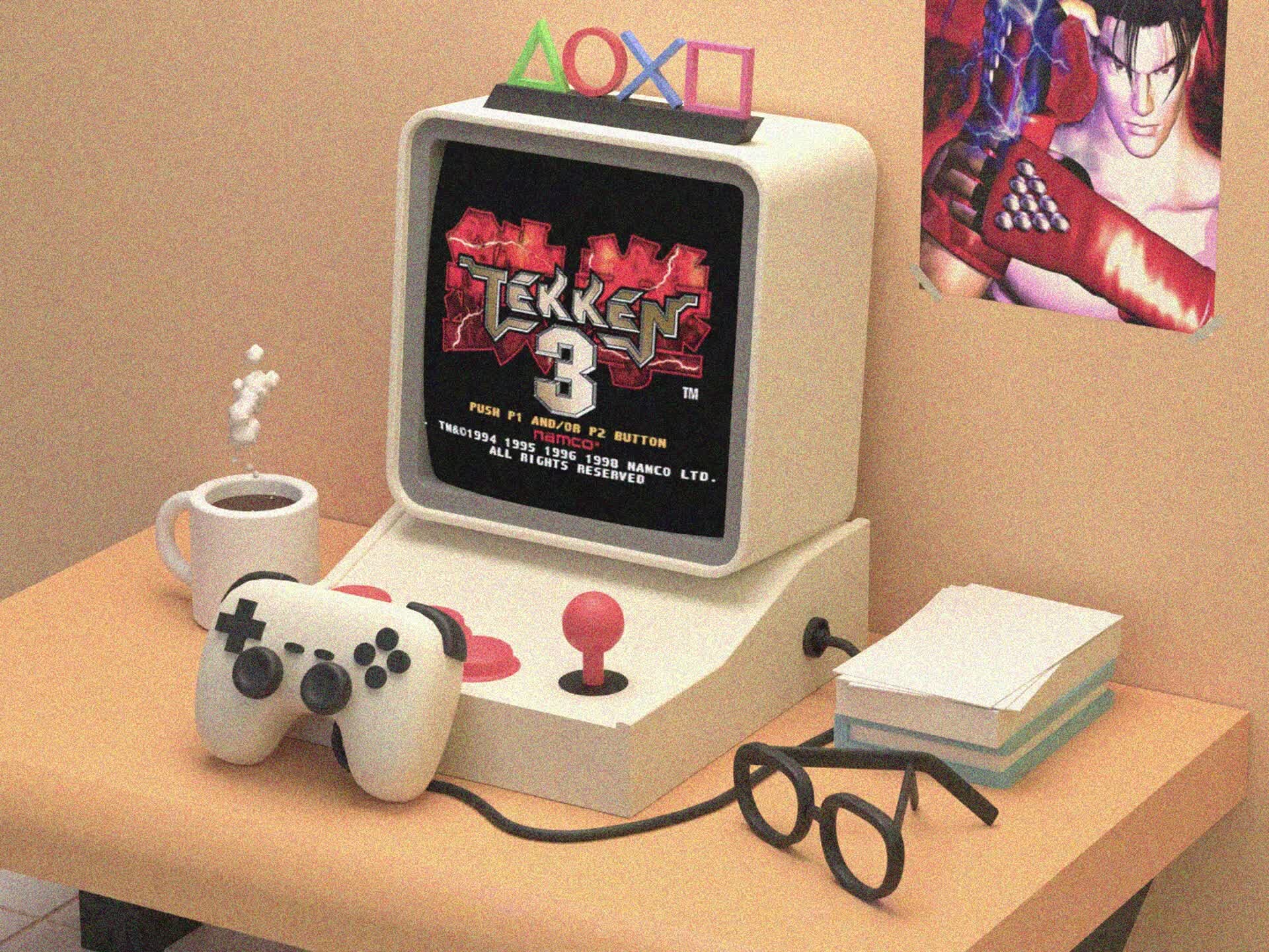 ArtStation - Stylized Arcade Game