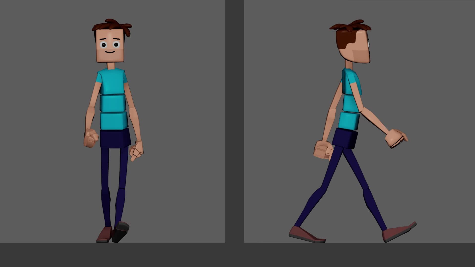 ArtStation - (Vanilla) Walk Cycle