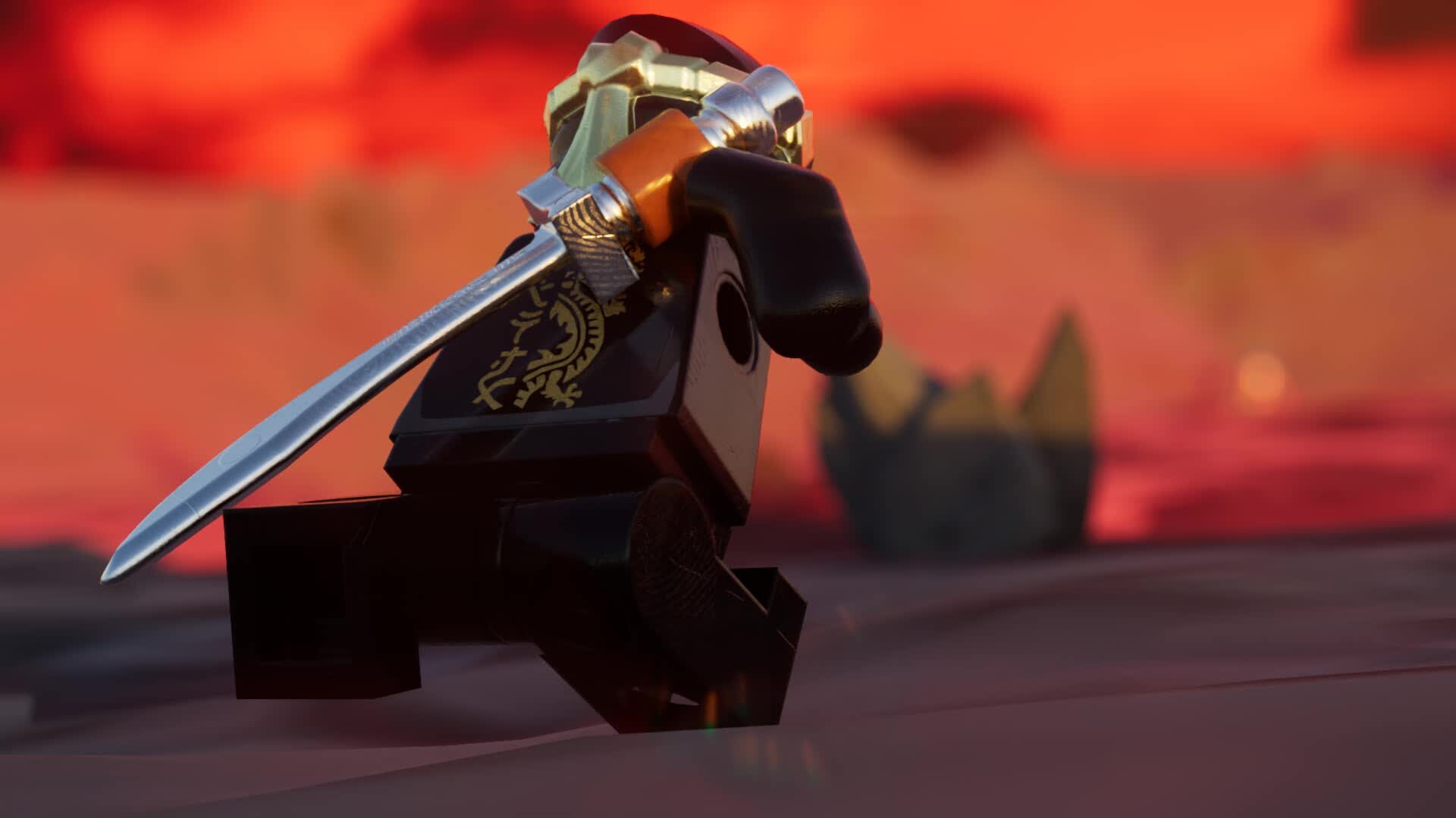 ArtStation - LEGO Ninja run cycle | Blender 3D animation