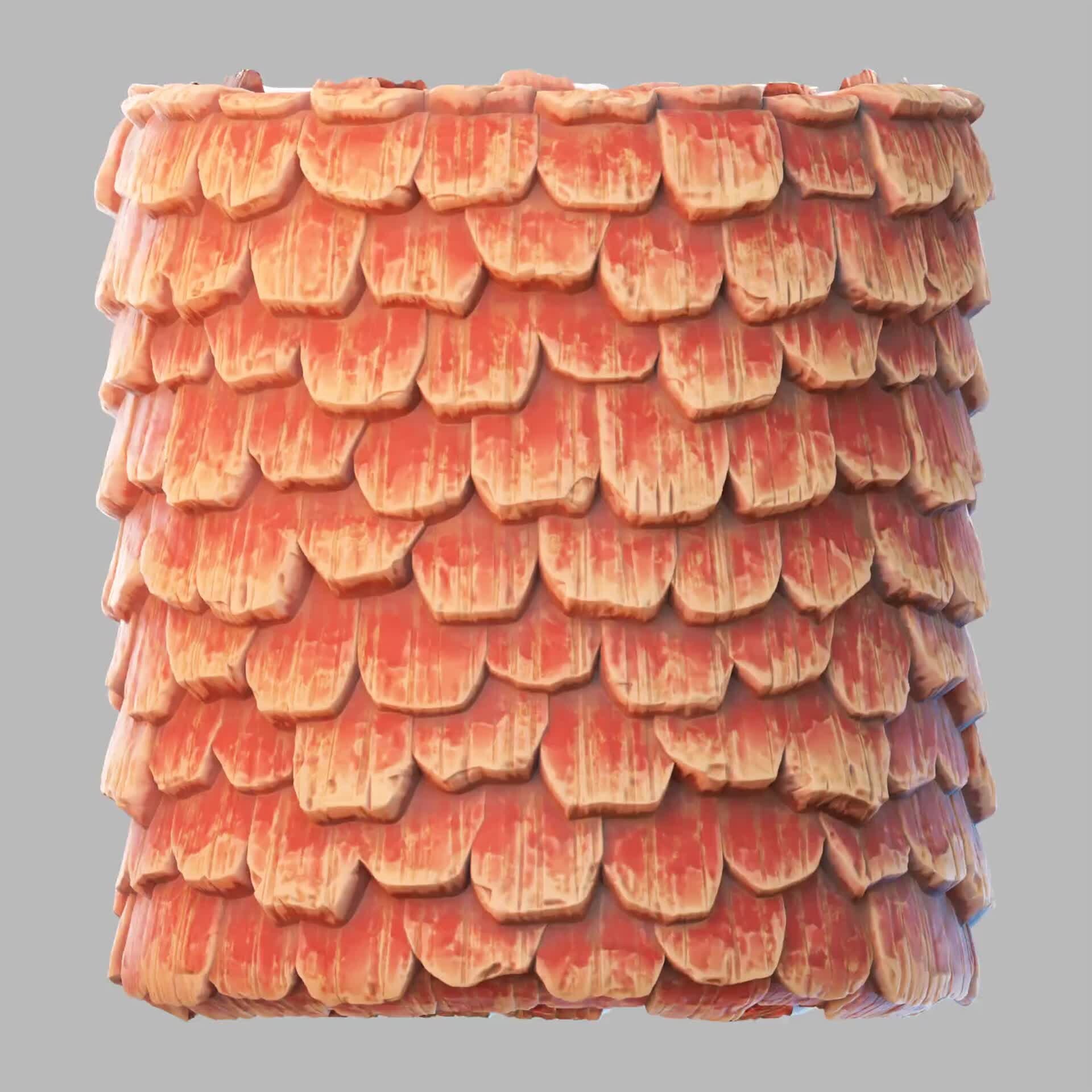 ArtStation - Roof Shingles - Stylized Material