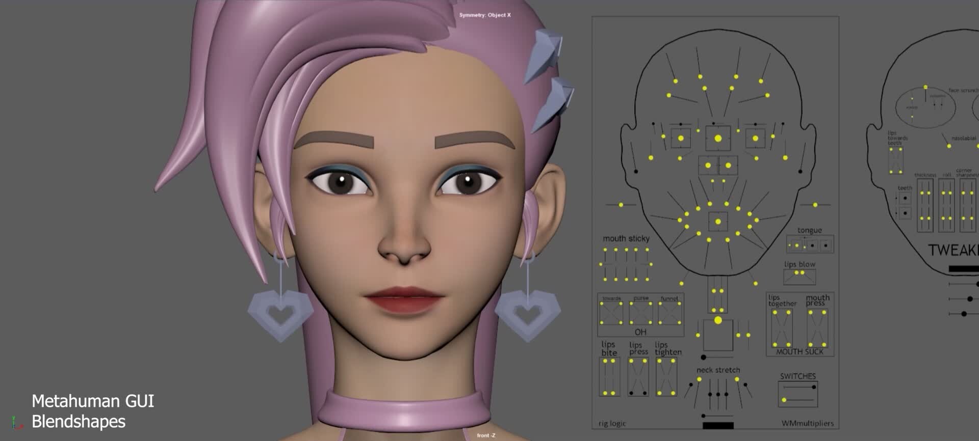 ArtStation - Facial Blendshapes and Modeling