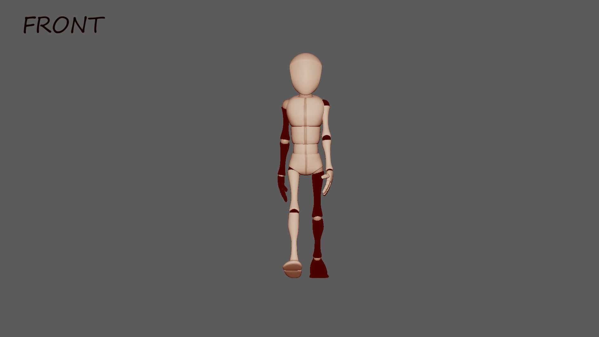 ArtStation - Walk and jump 3d anim