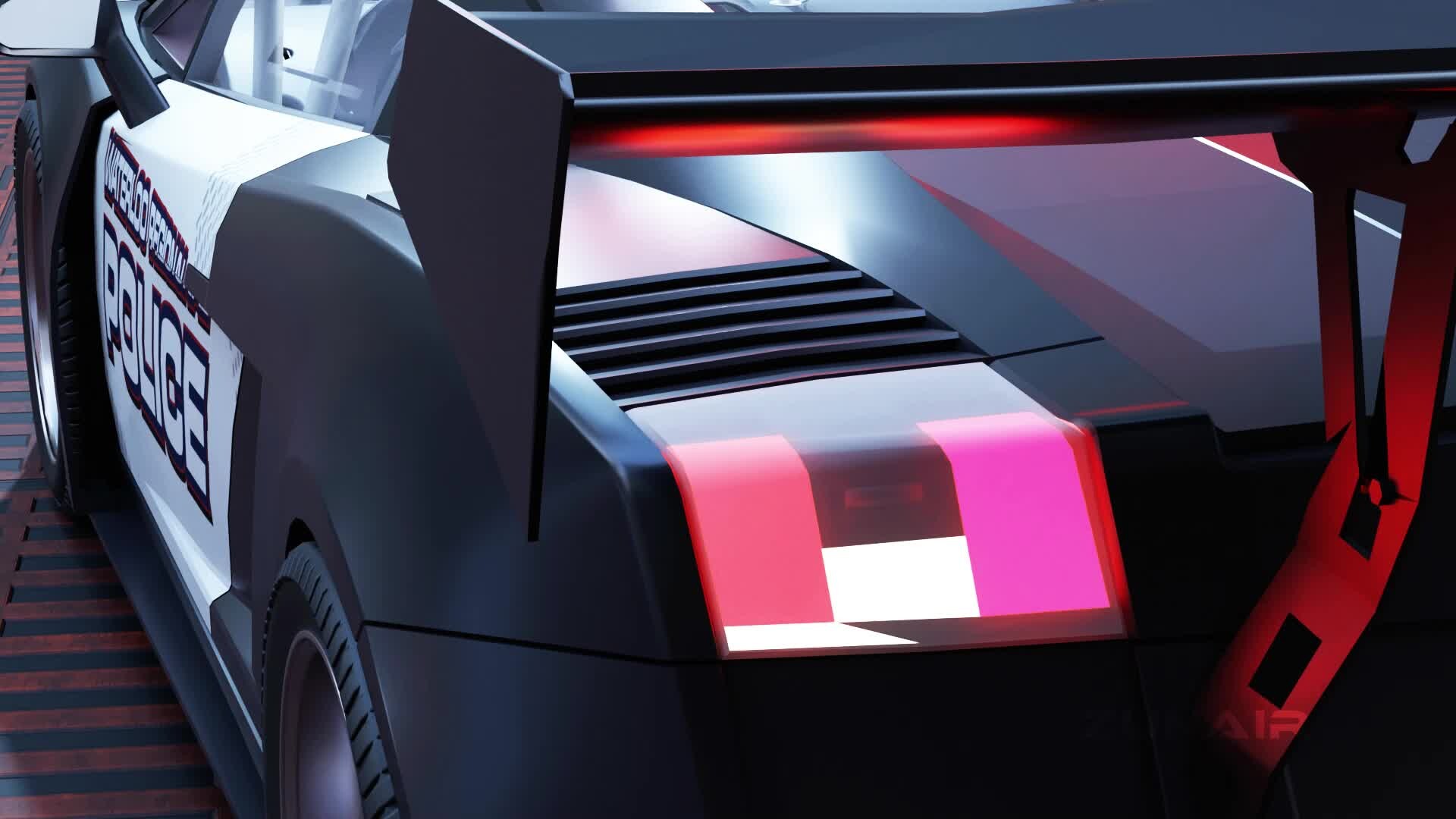 ArtStation - Lamborghini Gallardo Polizia