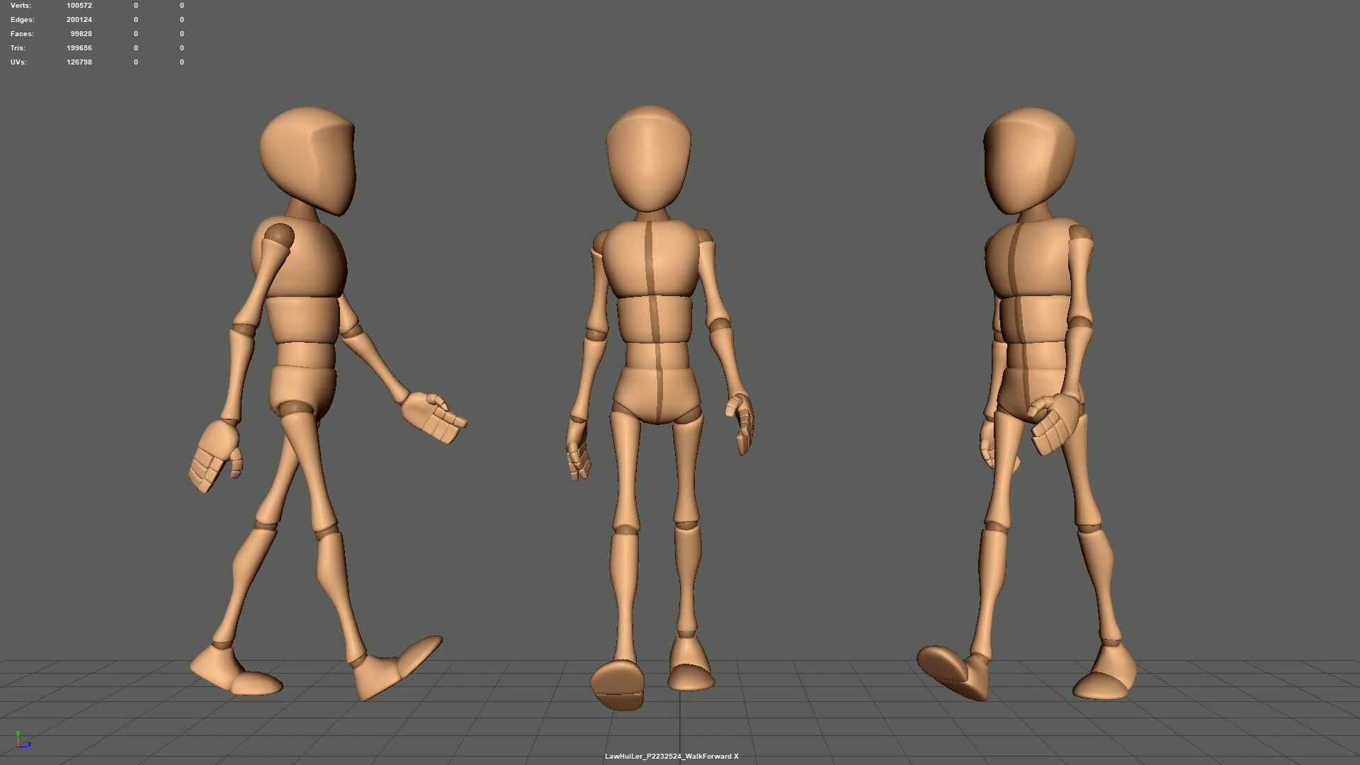 ArtStation - ANIM2 3D Character Body Mechanics