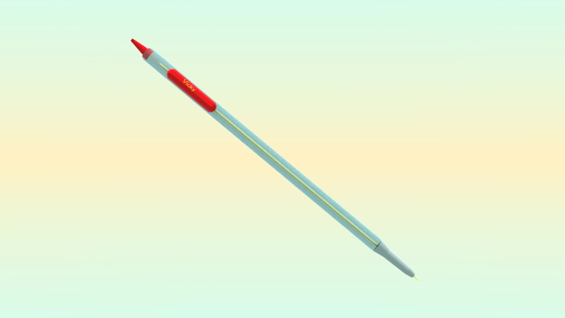 ArtStation - Pen Model and showcase