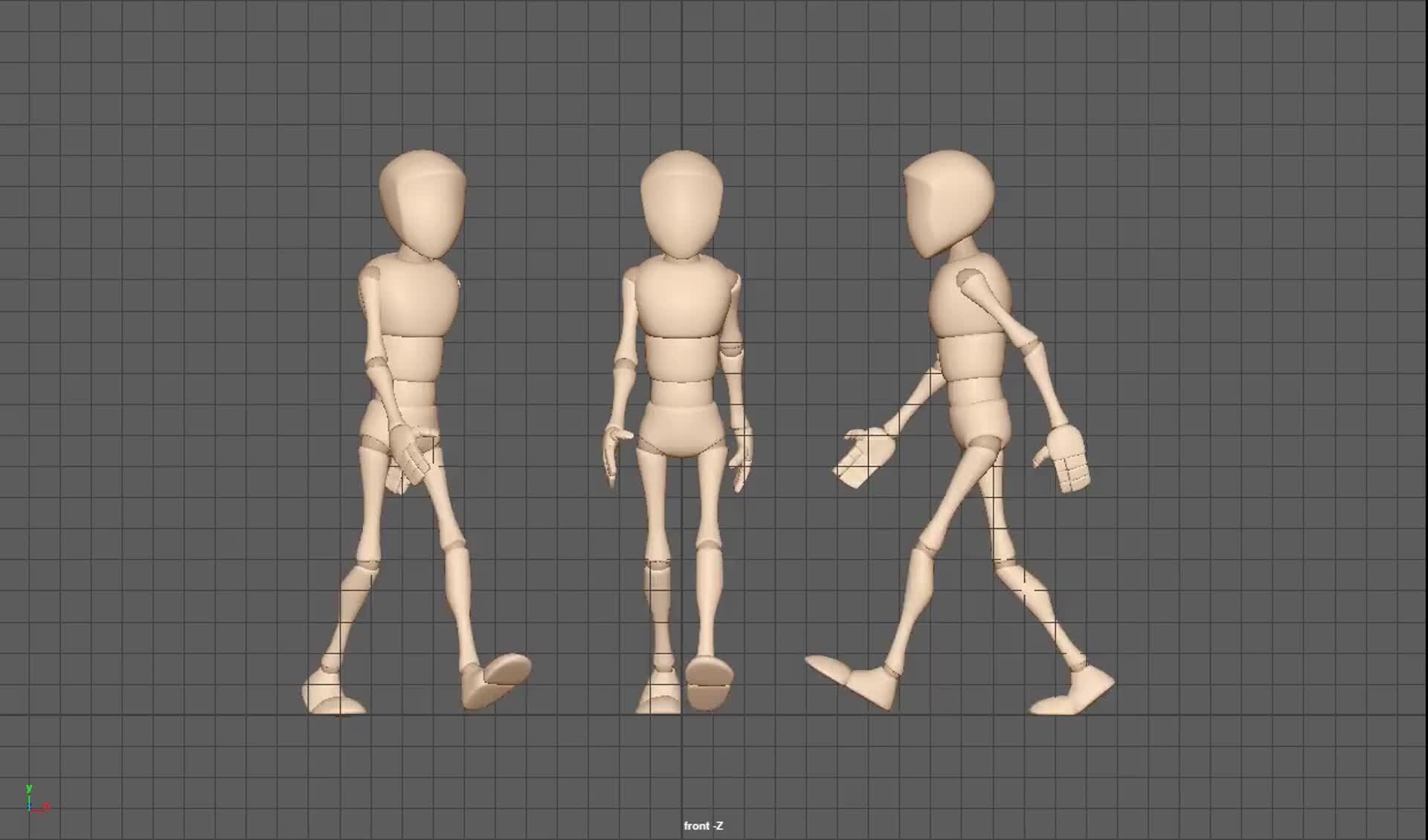 ArtStation - Animation with 3d model, walk and jump
