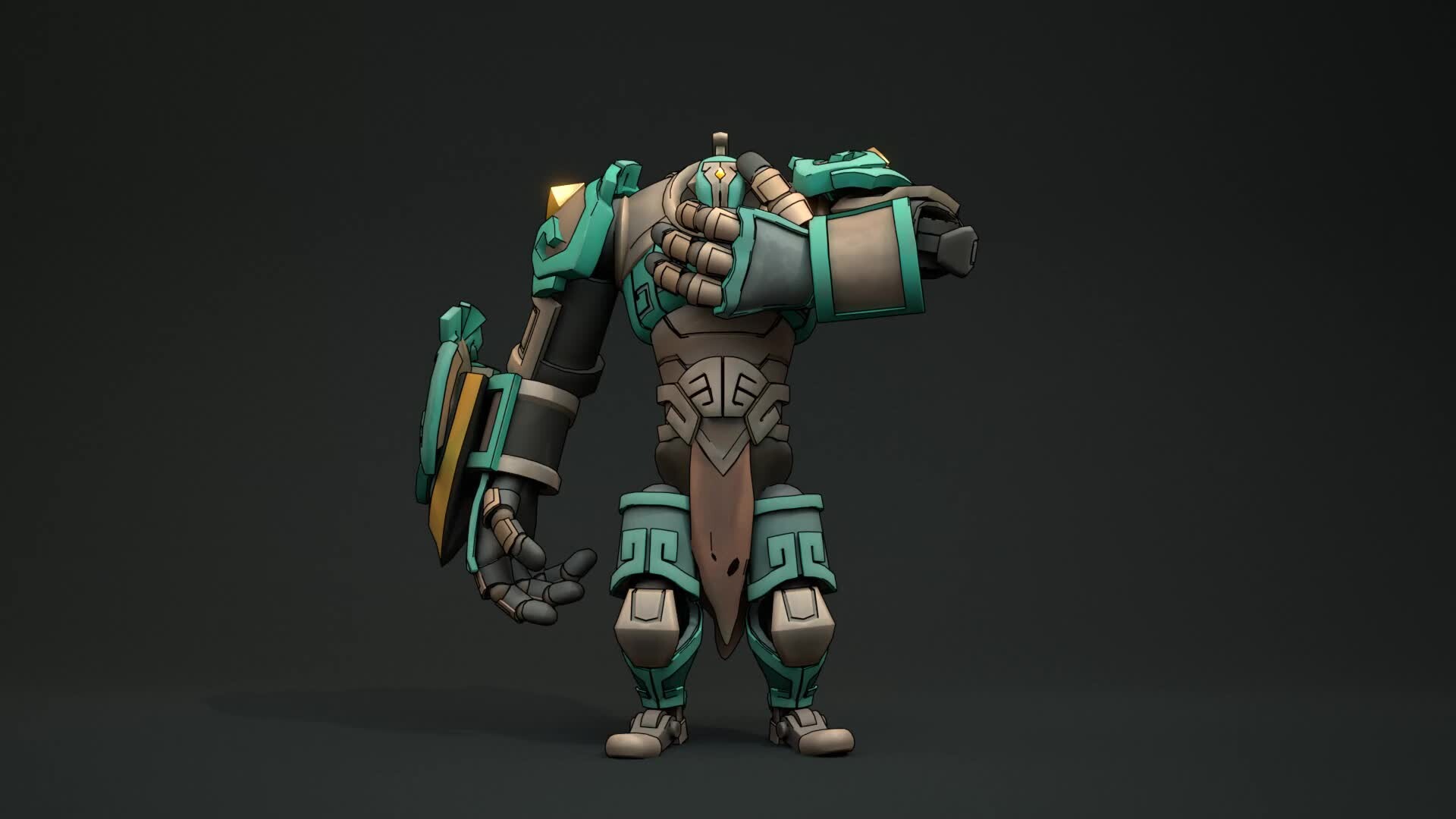ArtStation - Aztec Golem