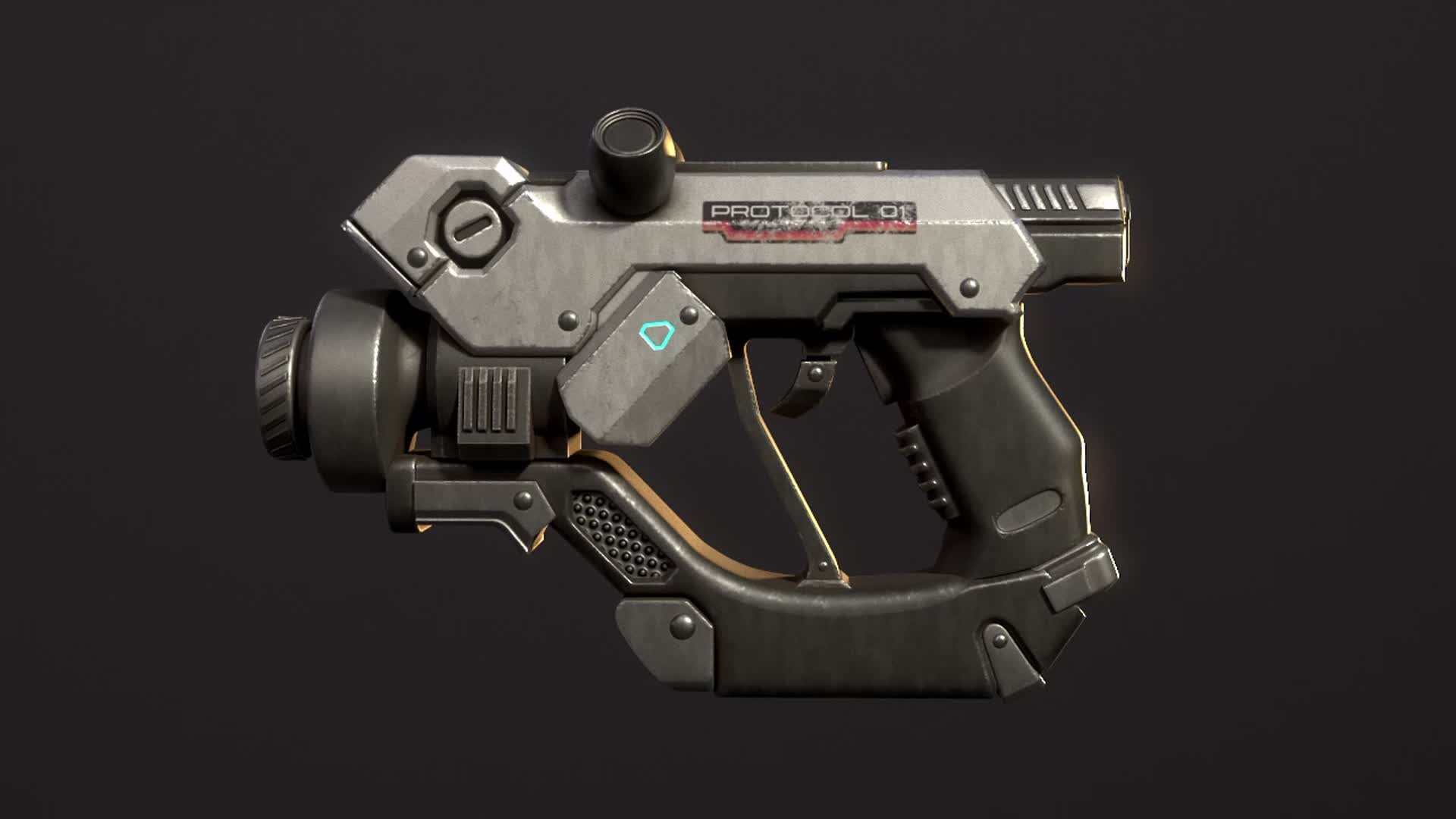 ArtStation - Sci-fi Gun