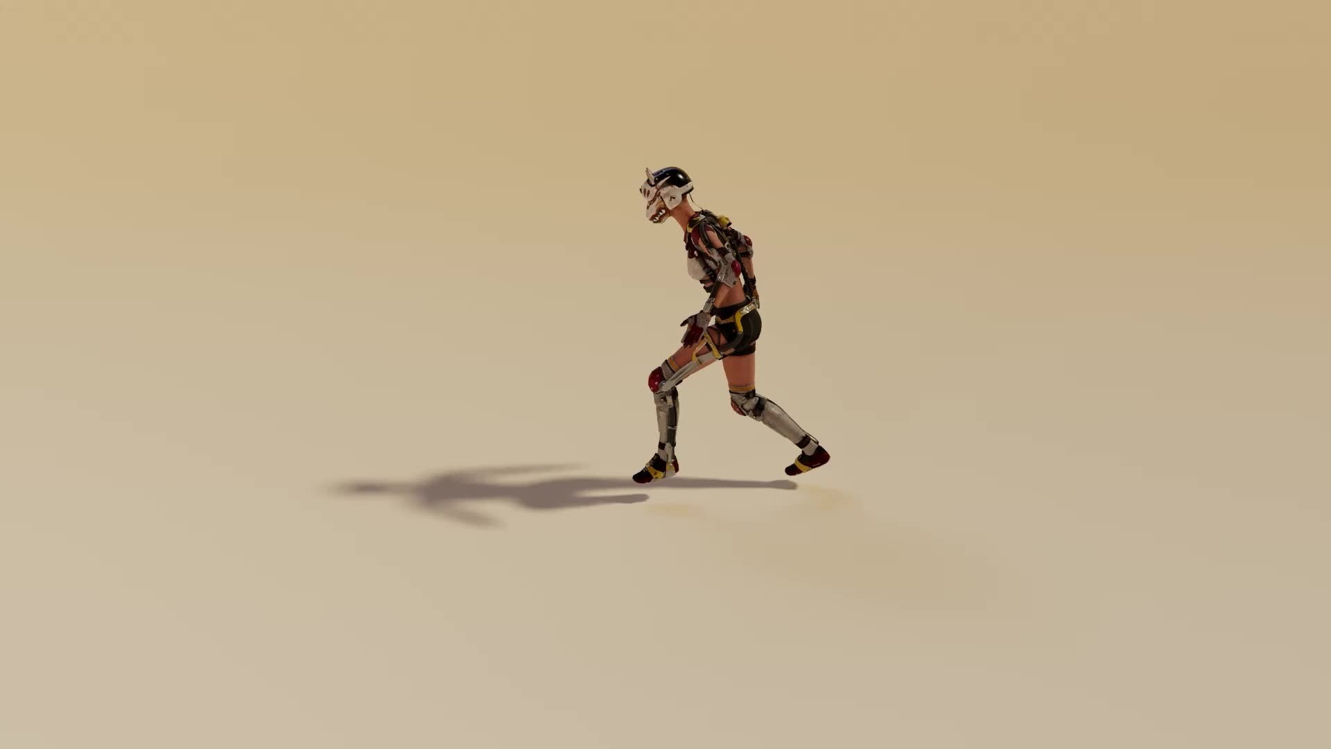 ArtStation - Girl Punk Animation