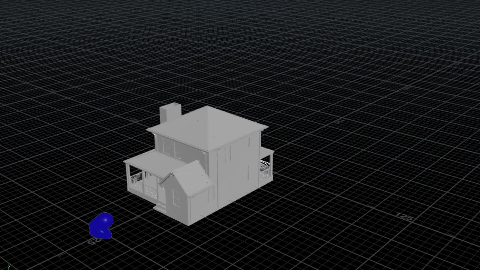 ArtStation - House destruction simulation with collider
