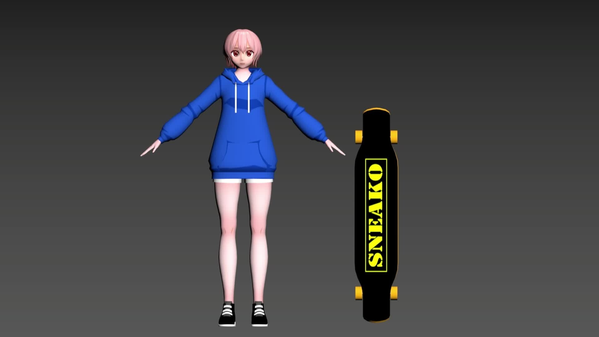 ArtStation - Skater Modeling