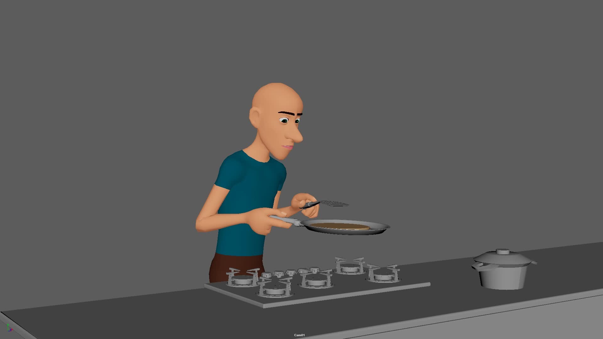 ArtStation - "Pancake" 3D animation