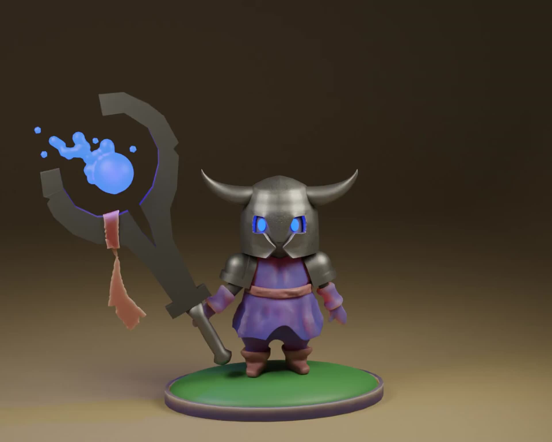 ArtStation - cute stylized knight character