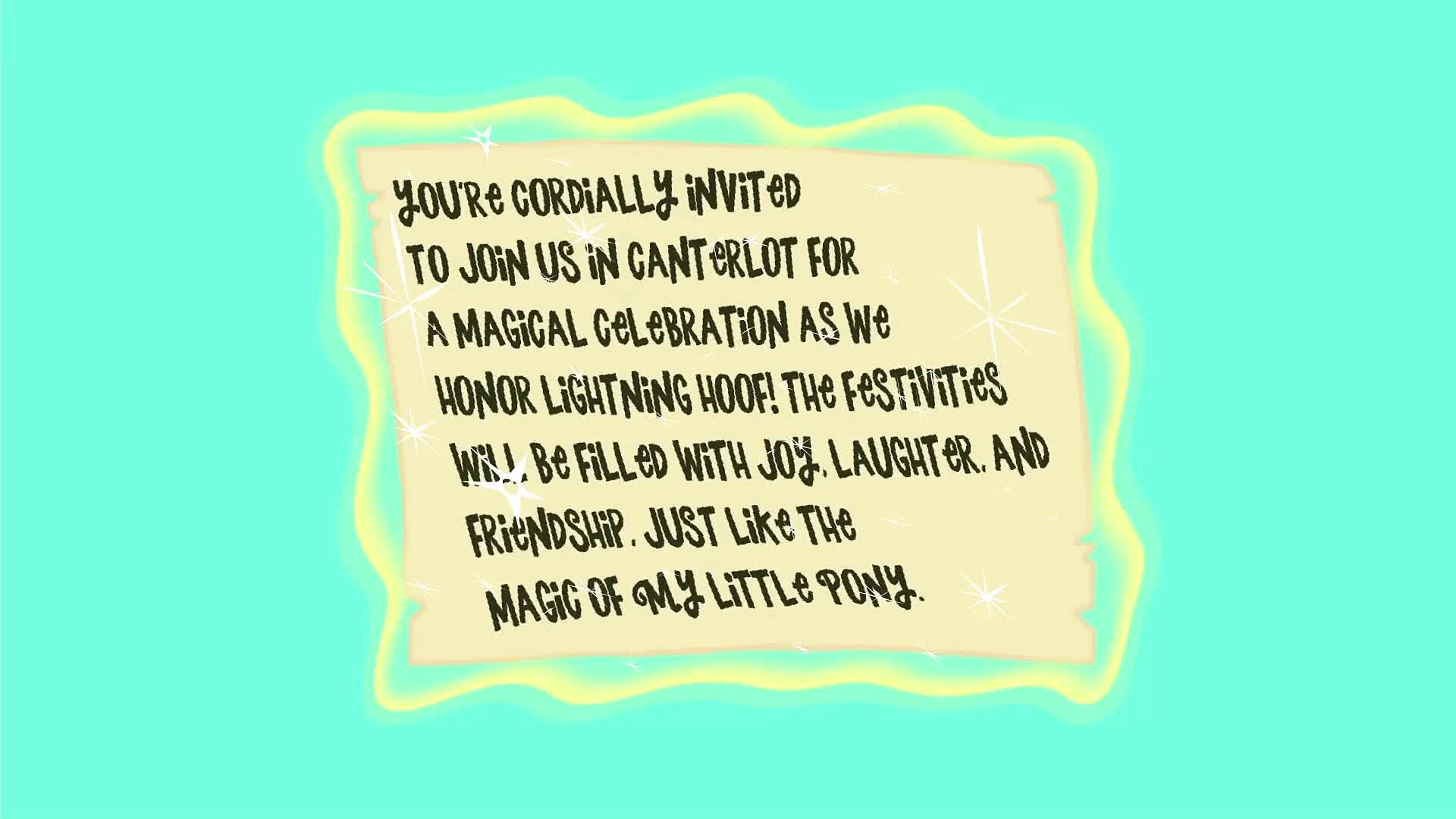 ArtStation - MLP:FIM Letter Magic_Hover_Final