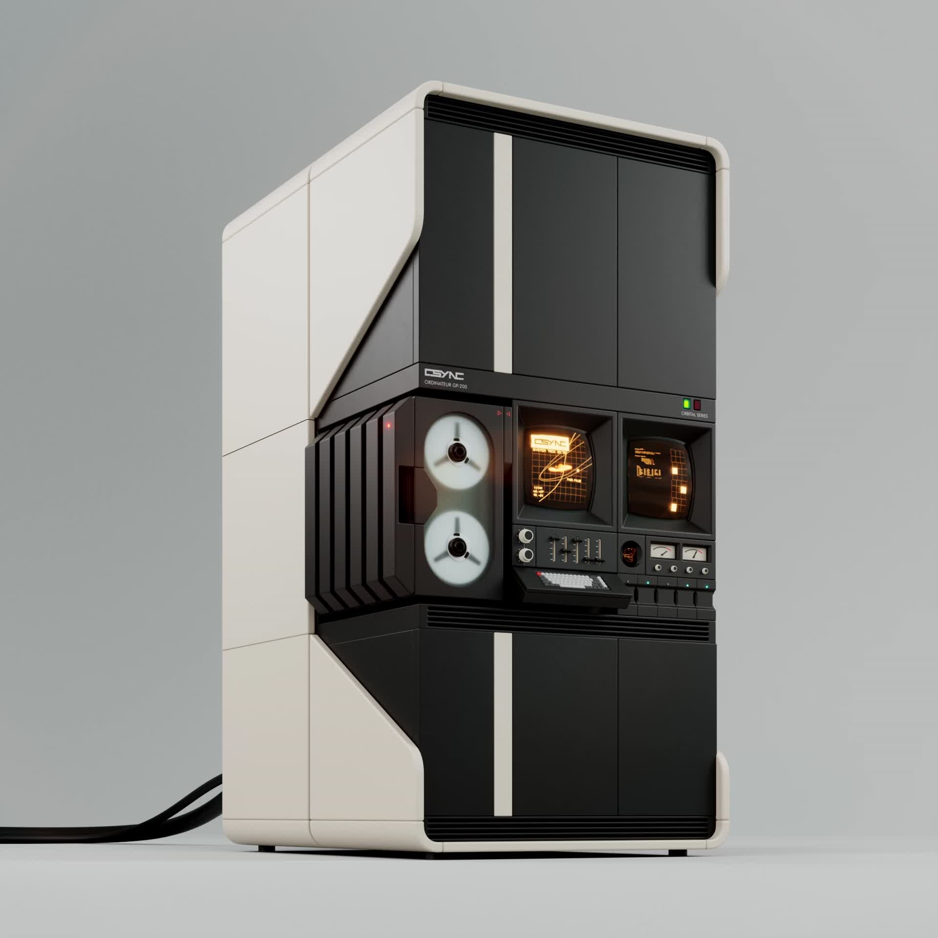 Alex Dunstan - Sci Fi Retro Computer Terminal