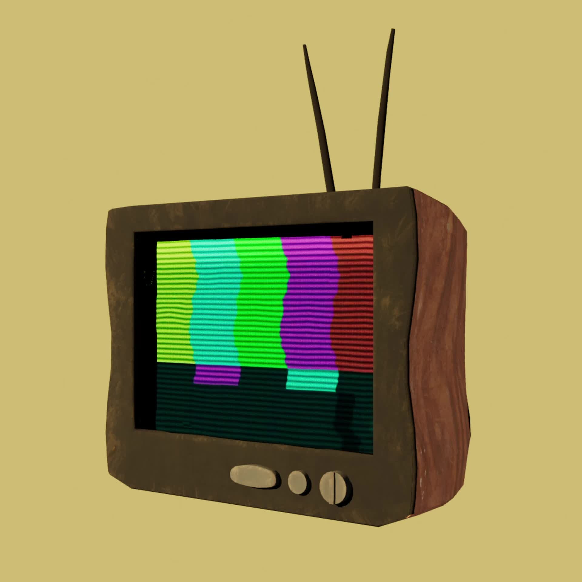 ArtStation - Old TV