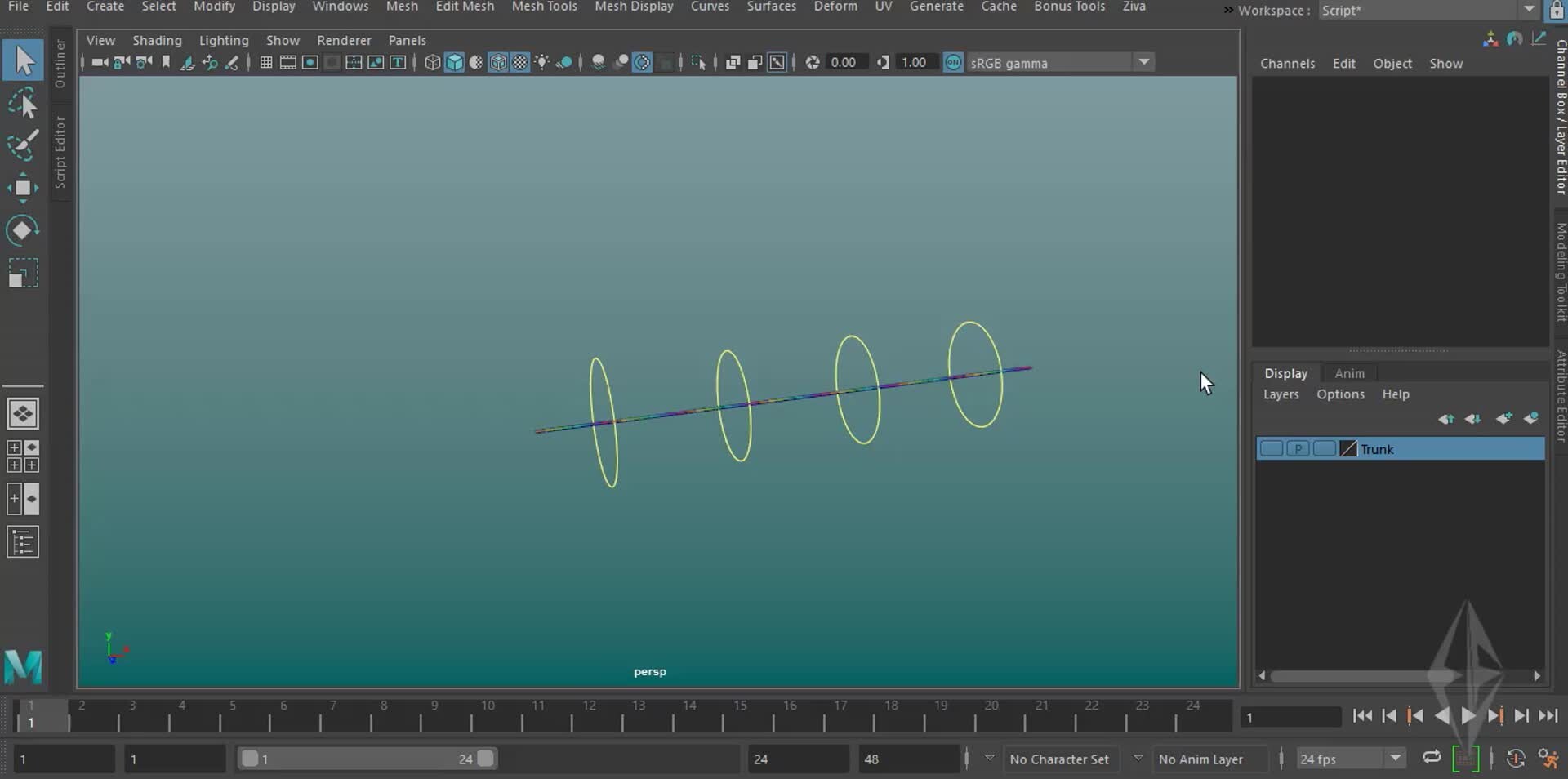 ArtStation - Variable FK rig