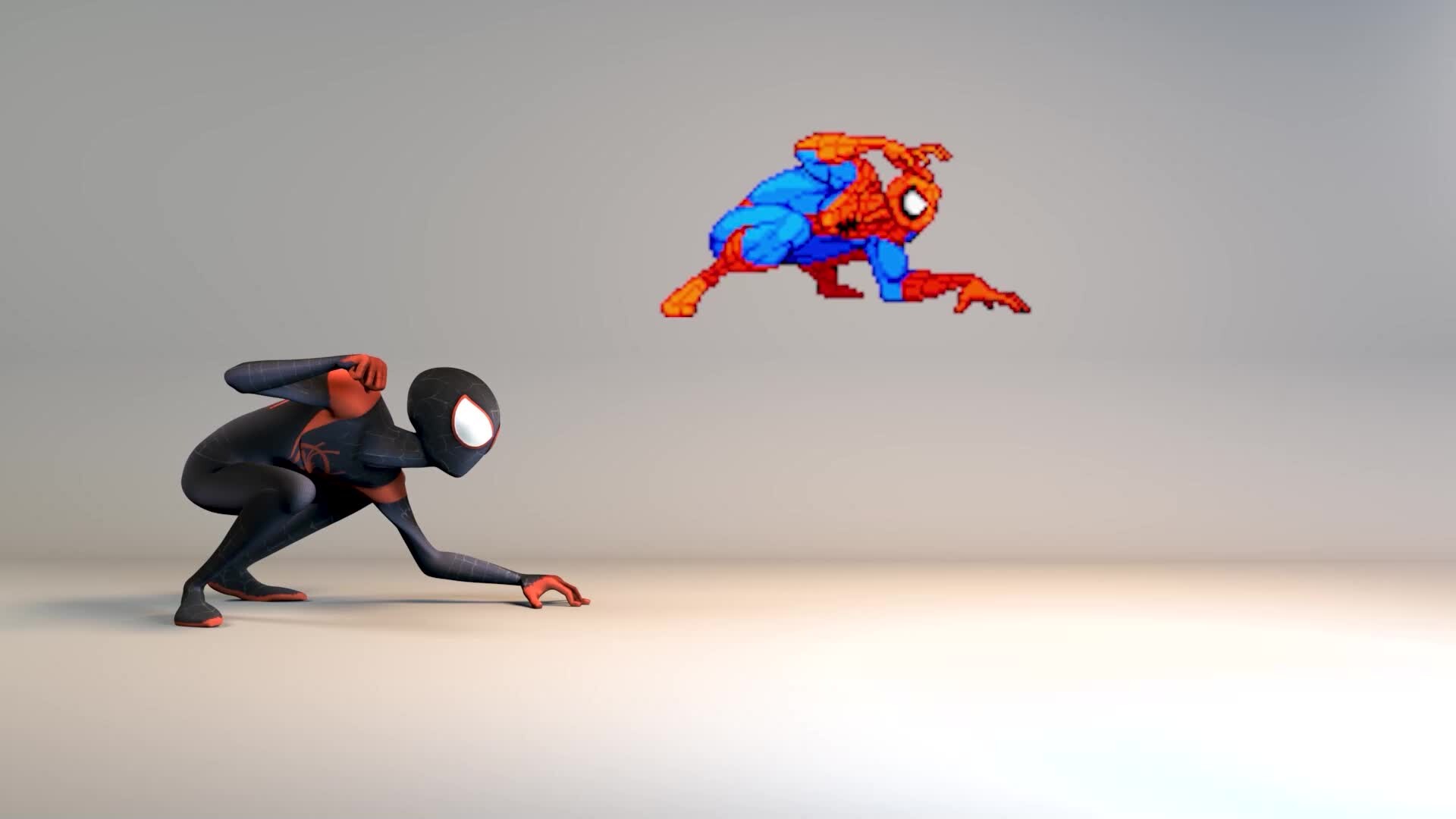 ArtStation - Sprite Attack Spiderman