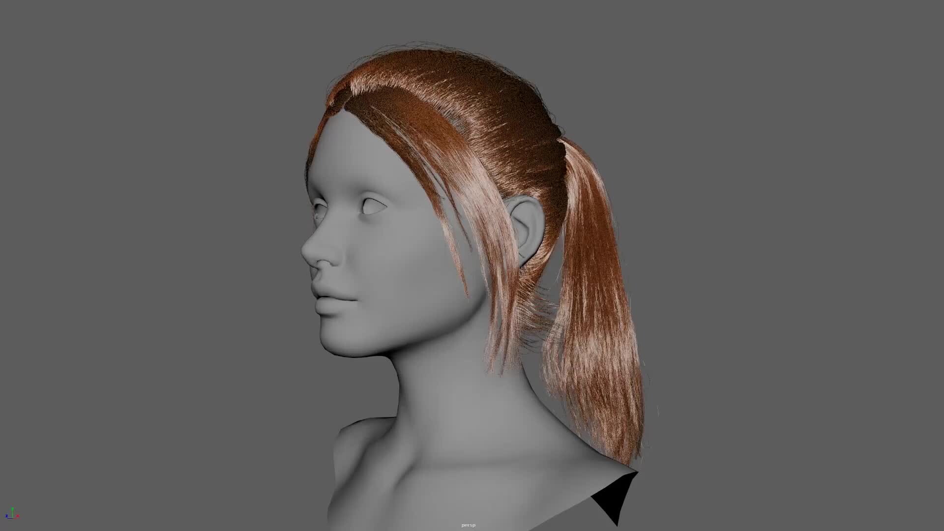 ArtStation - hair simulation