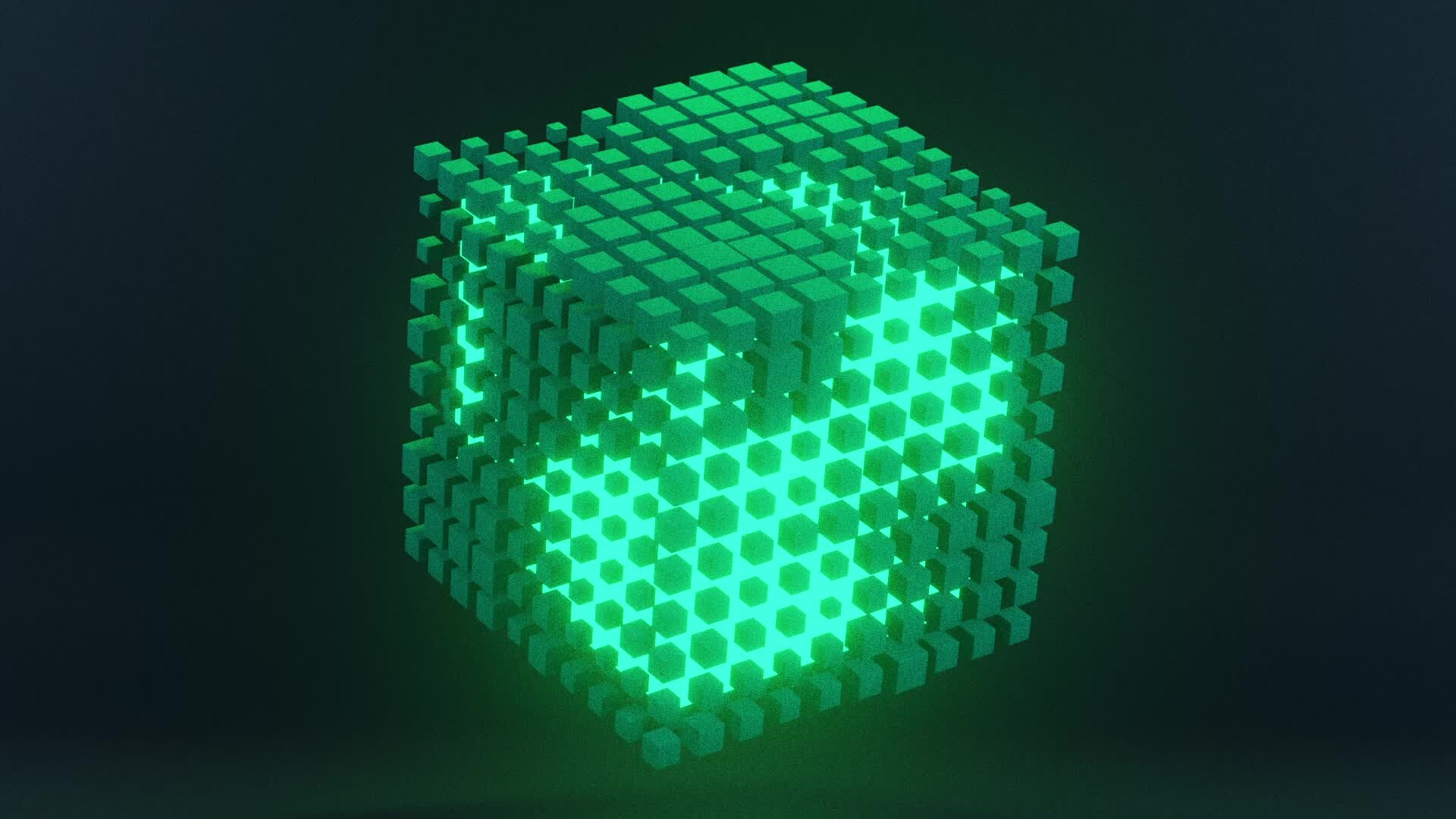 ArtStation - Cube Pattern Animation Looped
