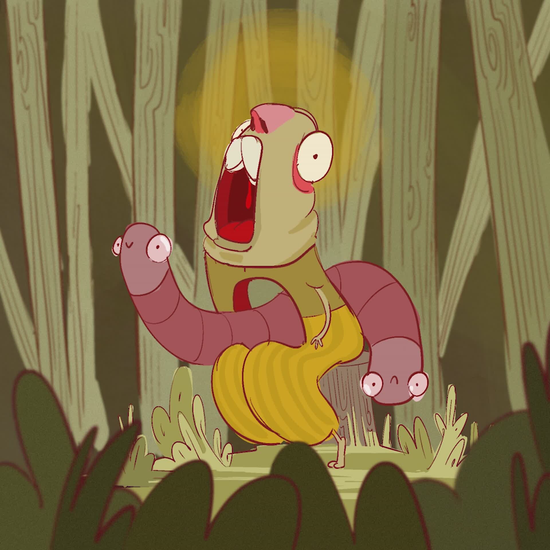 ArtStation - squirming worms