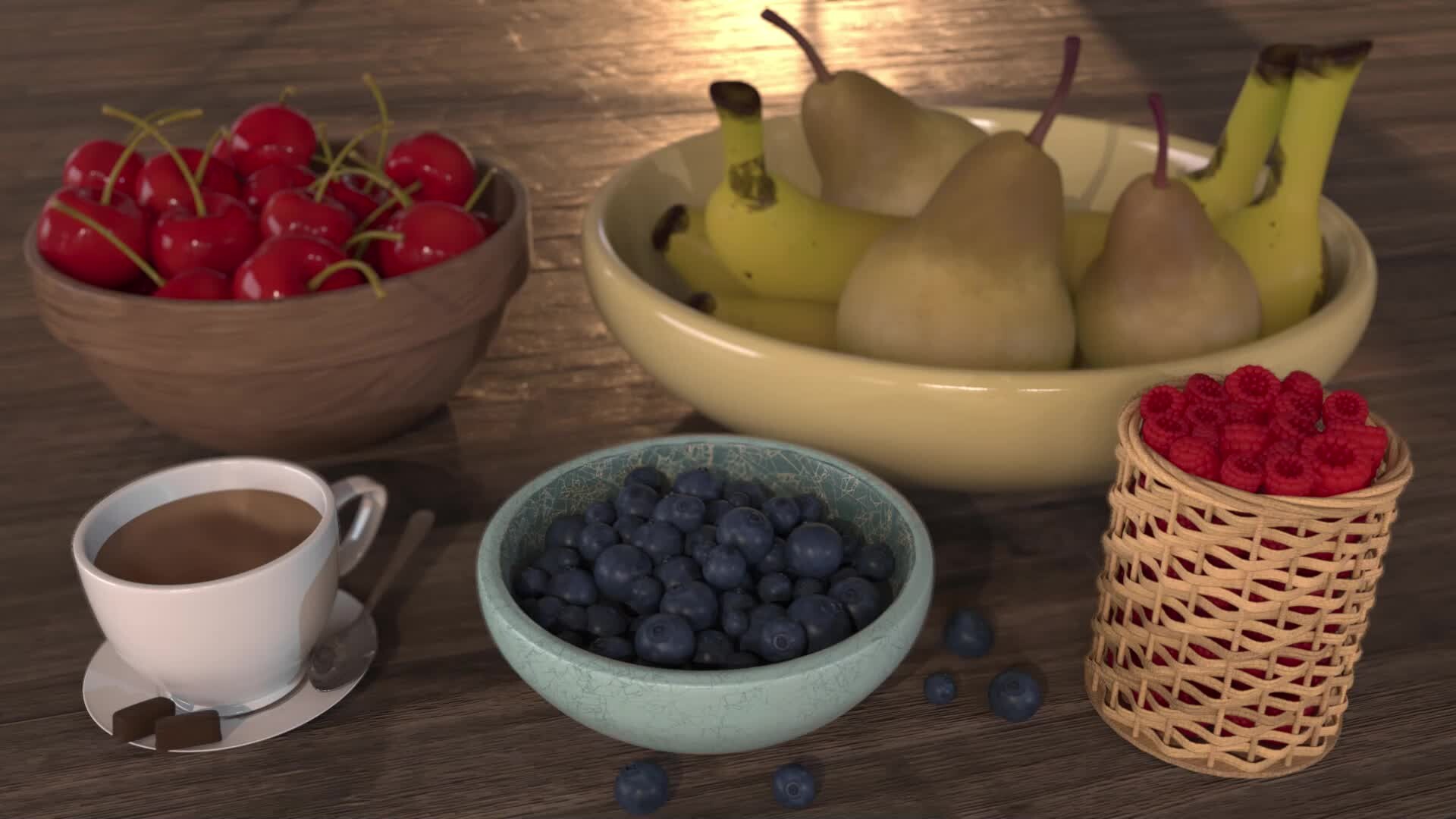 ArtStation - Fruit Still Life