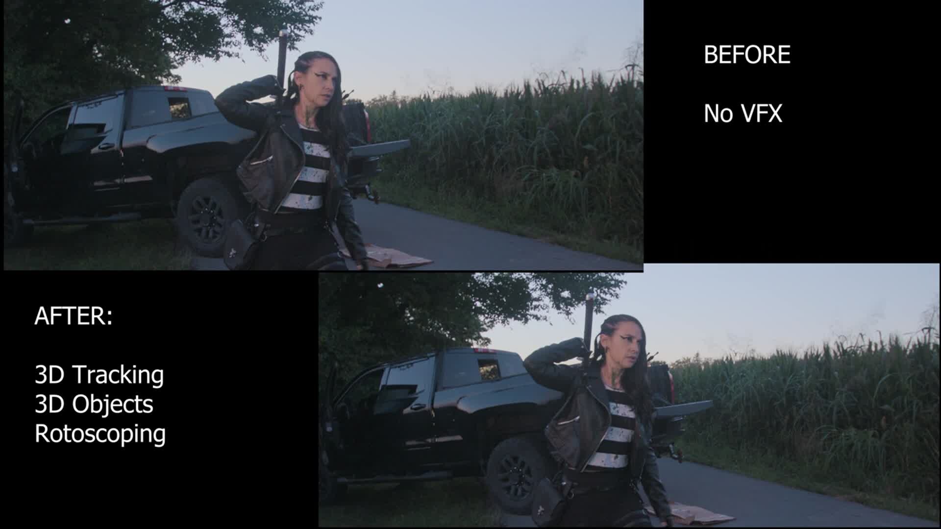 ArtStation - Time Vortex vfx - Before and After (Demon Hunter: Time 2 Kill)