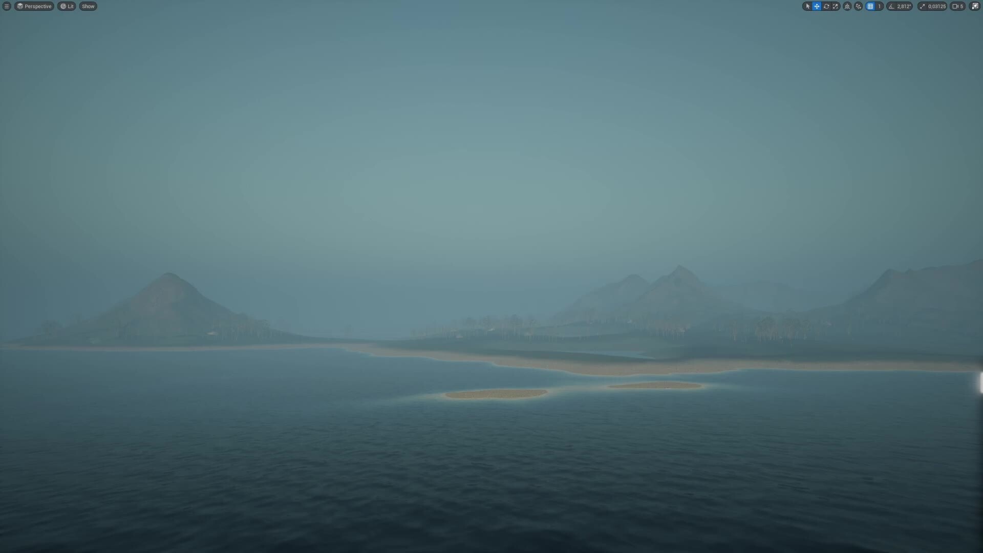 ArtStation - Large terrain sandbox in Unreal 1