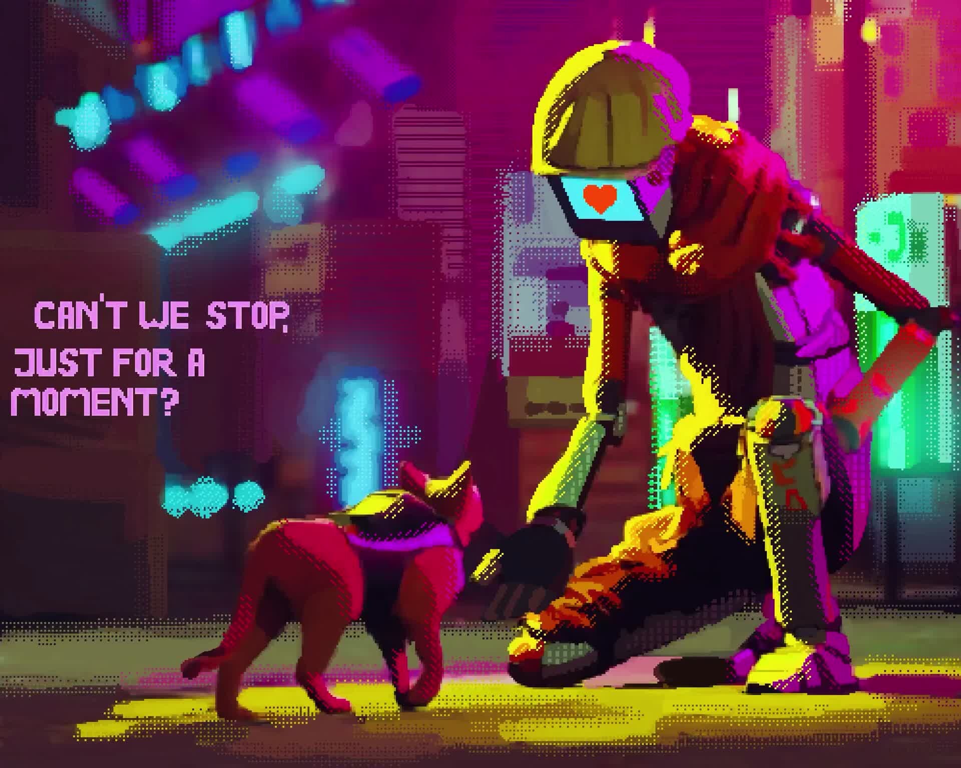 ArtStation - Stray Game Study