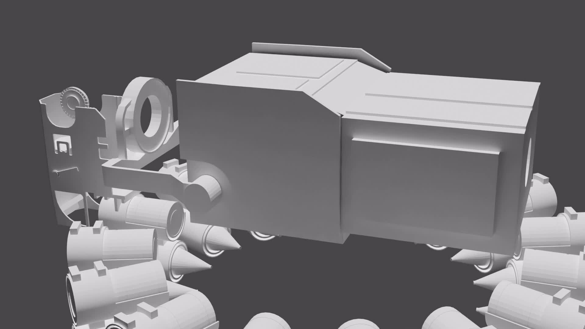 ArtStation - T72 Autoloader 3D animation