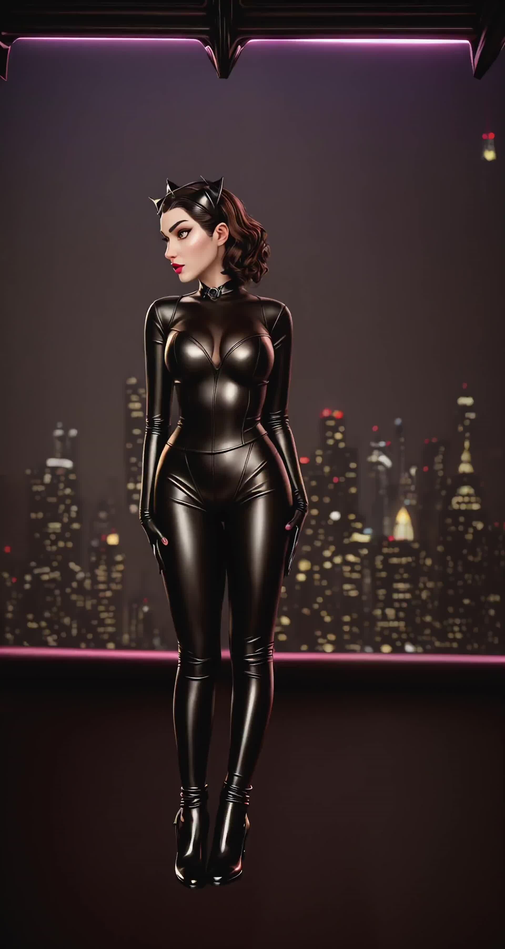 ArtStation - Catwoman, draft version