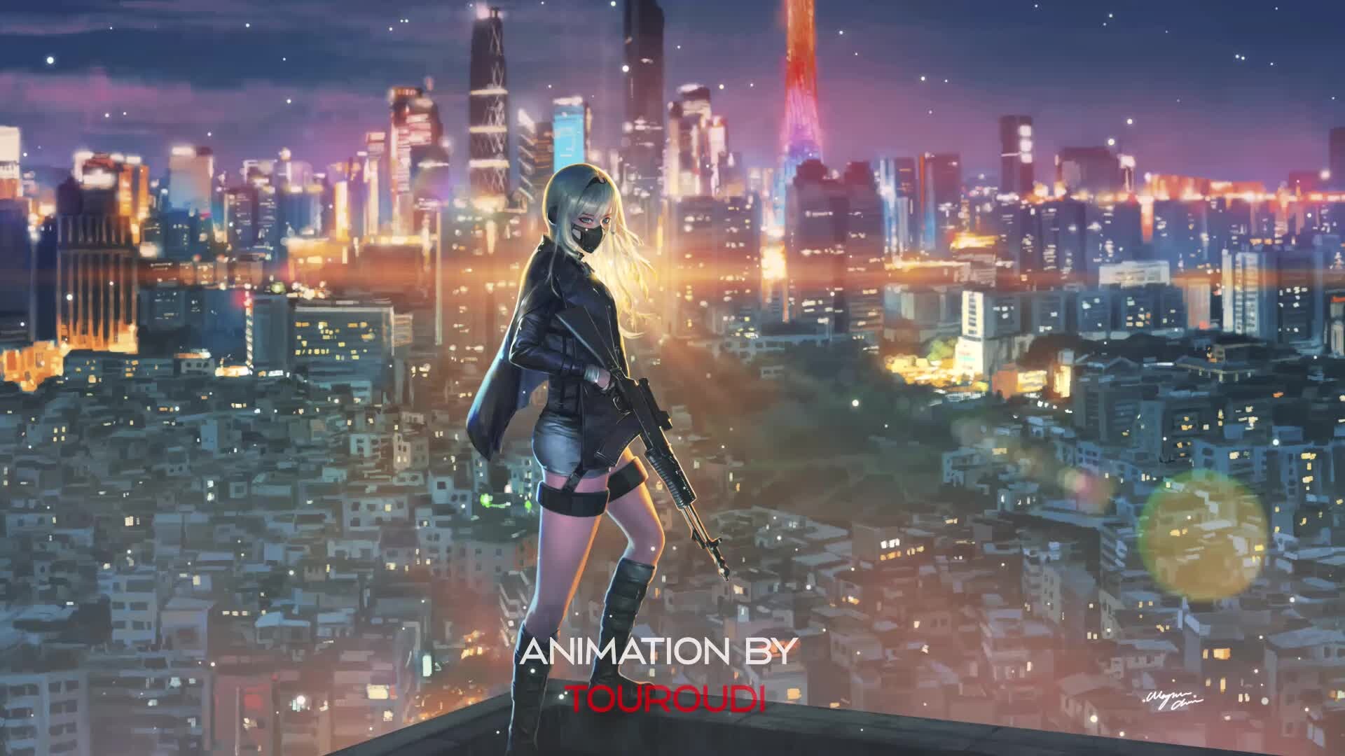 ArtStation - Sniping girl