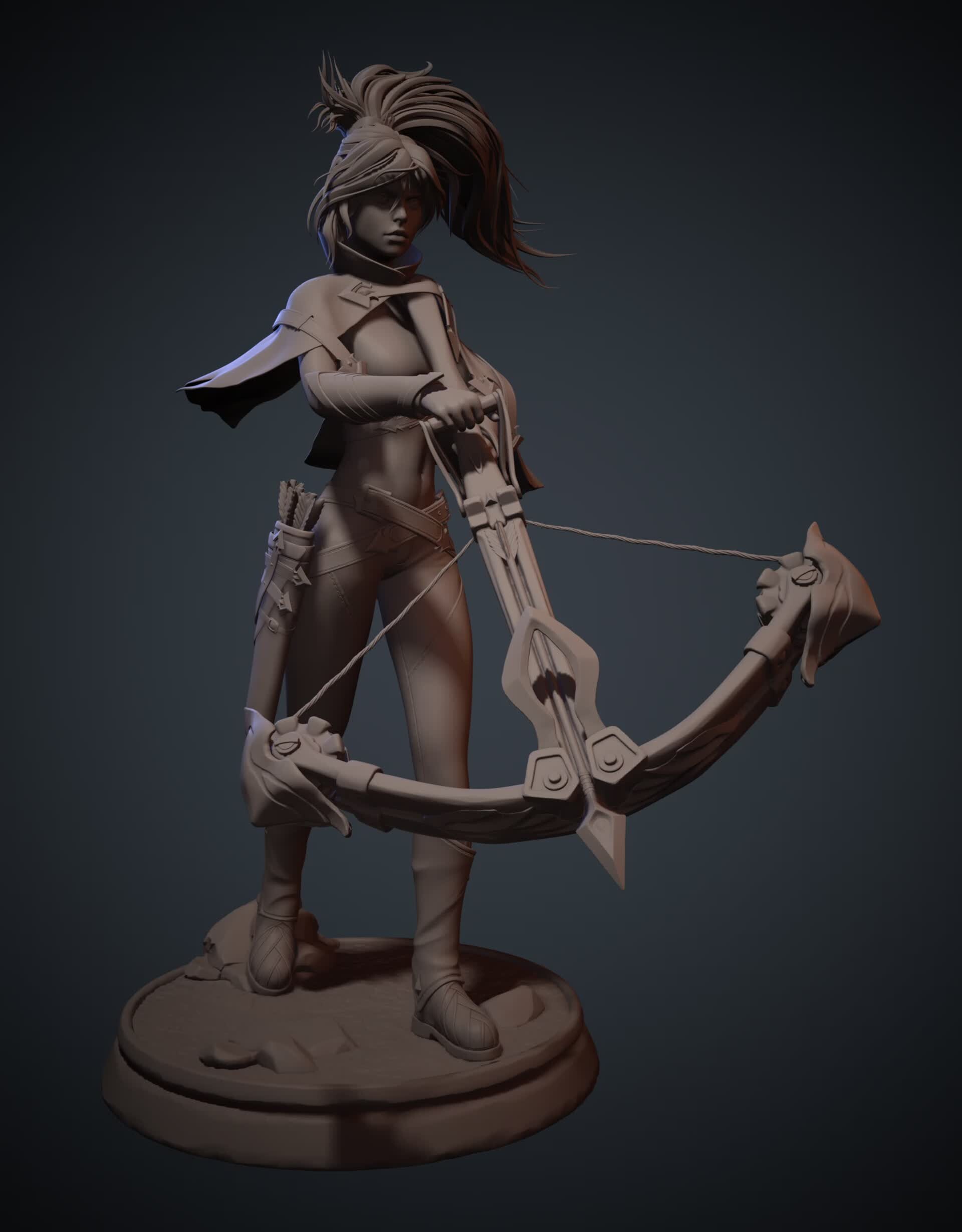ArtStation - Drow Ranger
