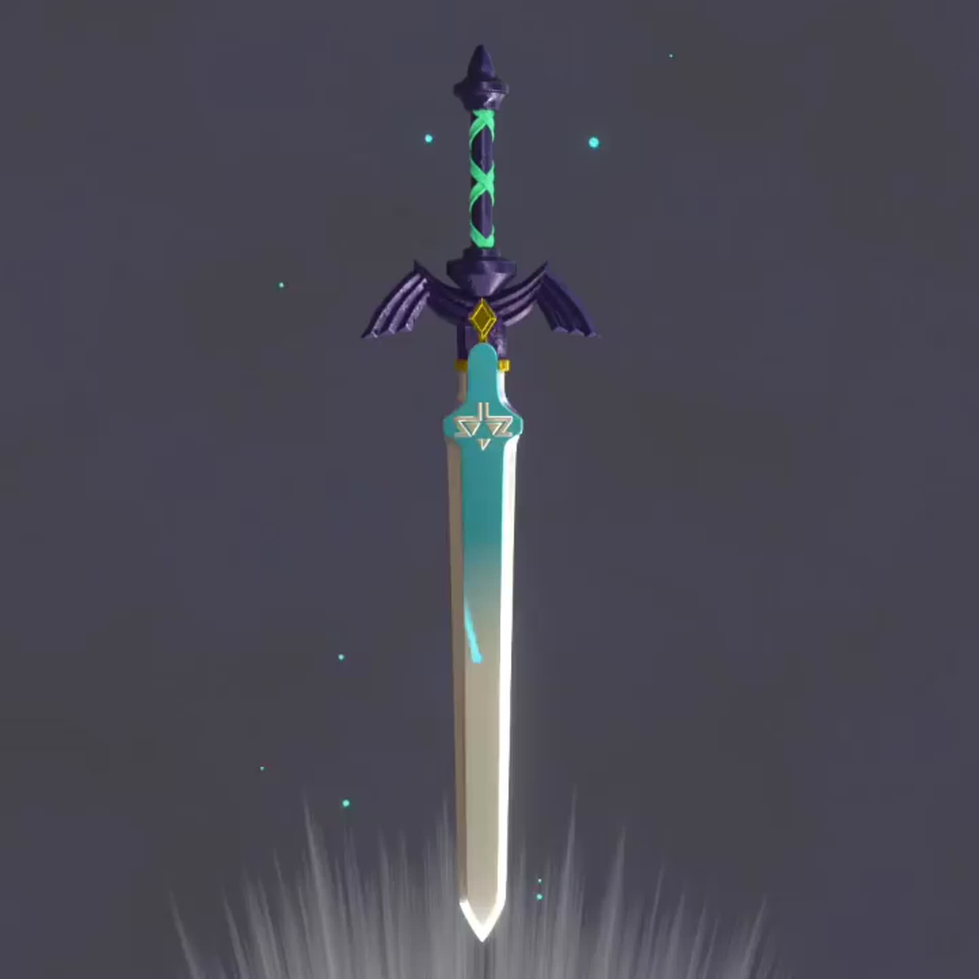ArtStation - Master Sword - Zelda