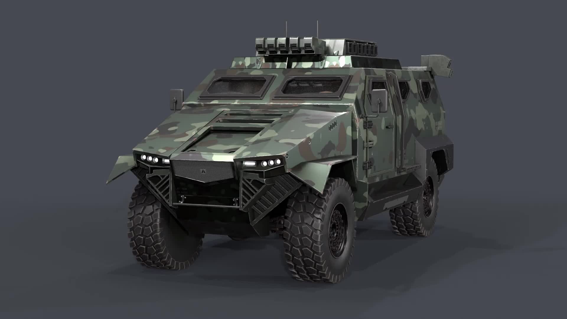 ArtStation - Light Utility Military Vehicle
