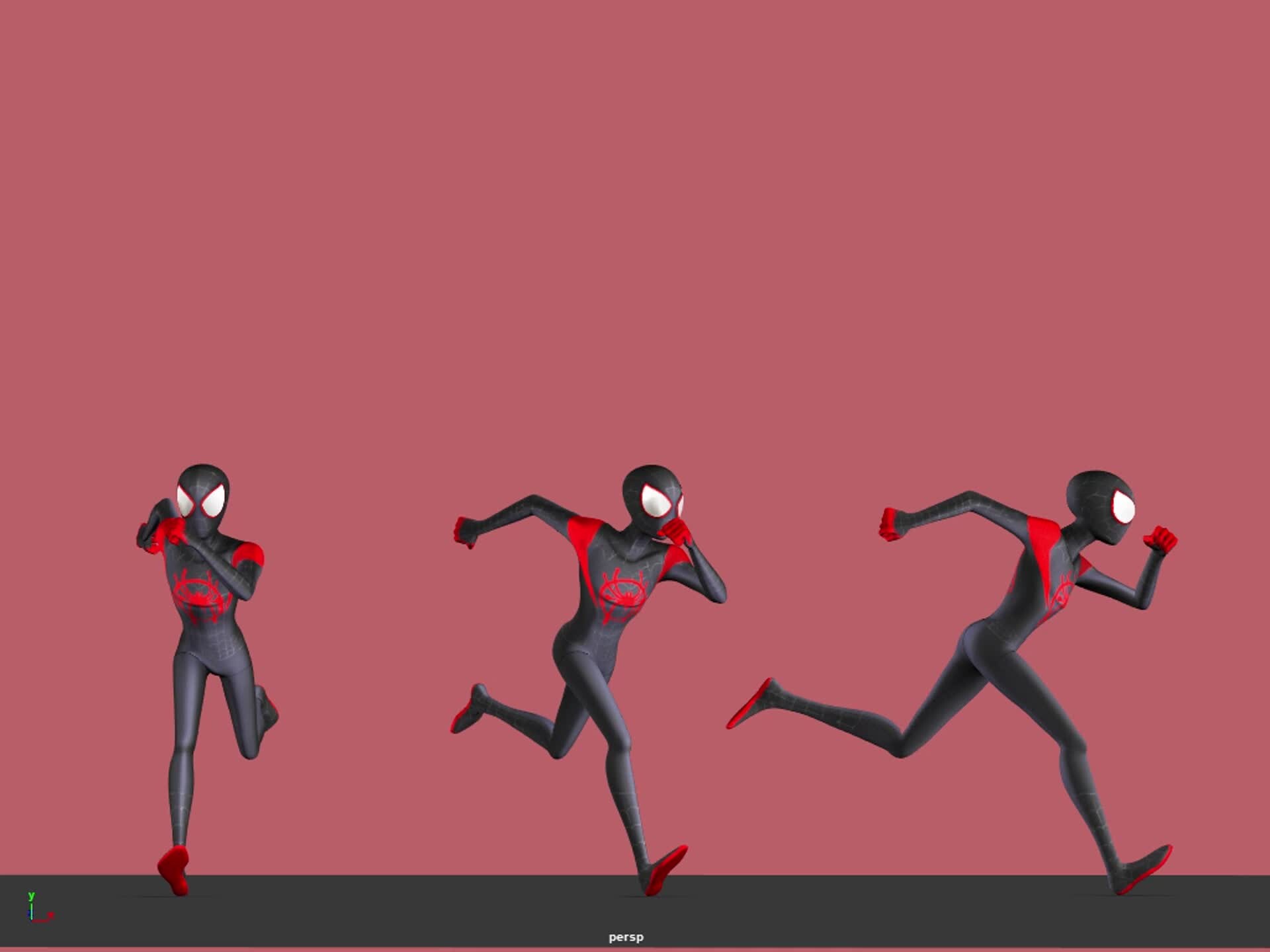 ArtStation - Spiderman Run Cycle