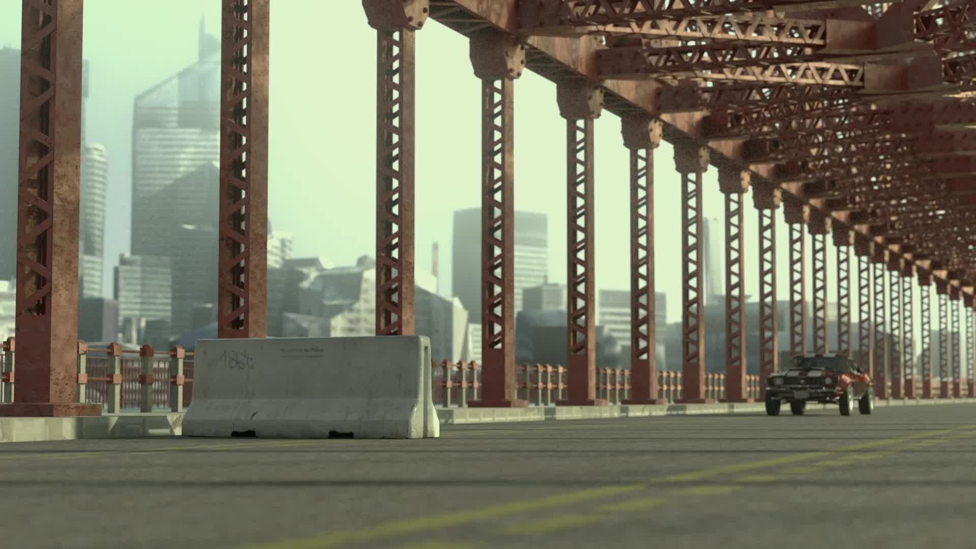 ArtStation - RBD Houdini FX CAR