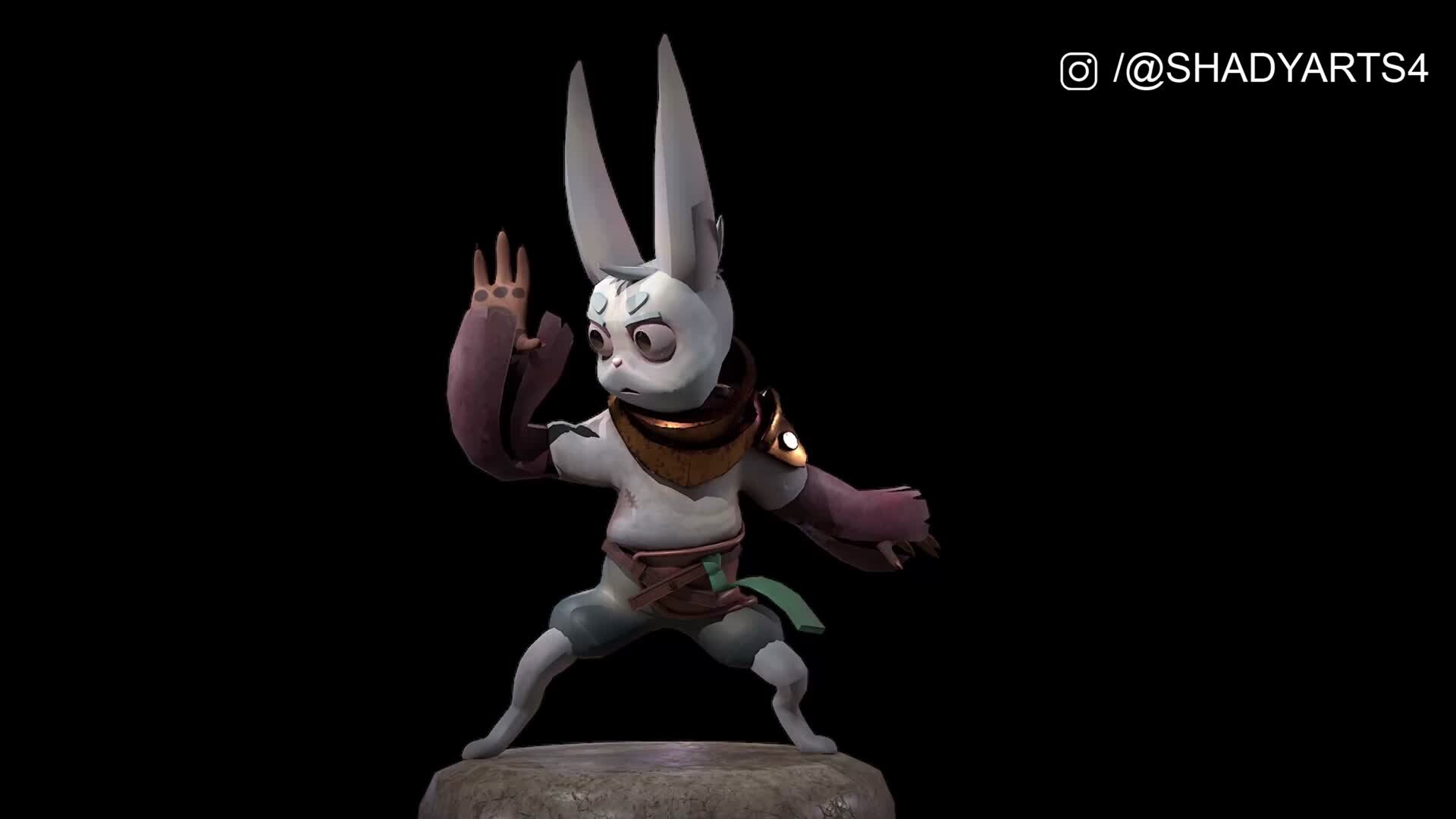 ArtStation - STYLIZED RABBIT